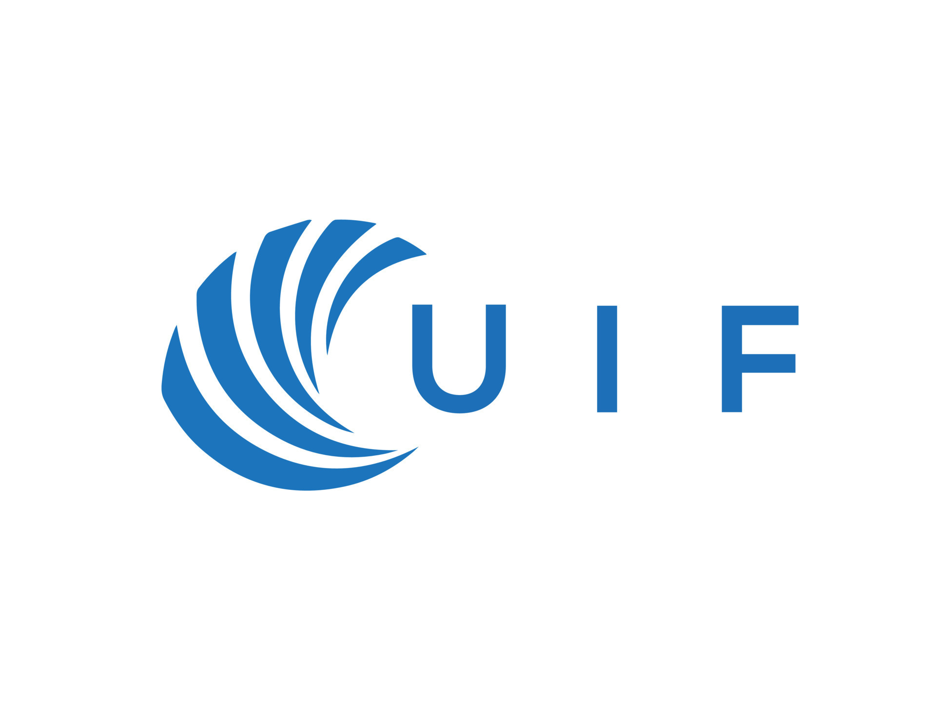 UIF letter logo design on white background. UIF creative circle letter ... UIF letter logo design on white background. UIF creative circle letter ...