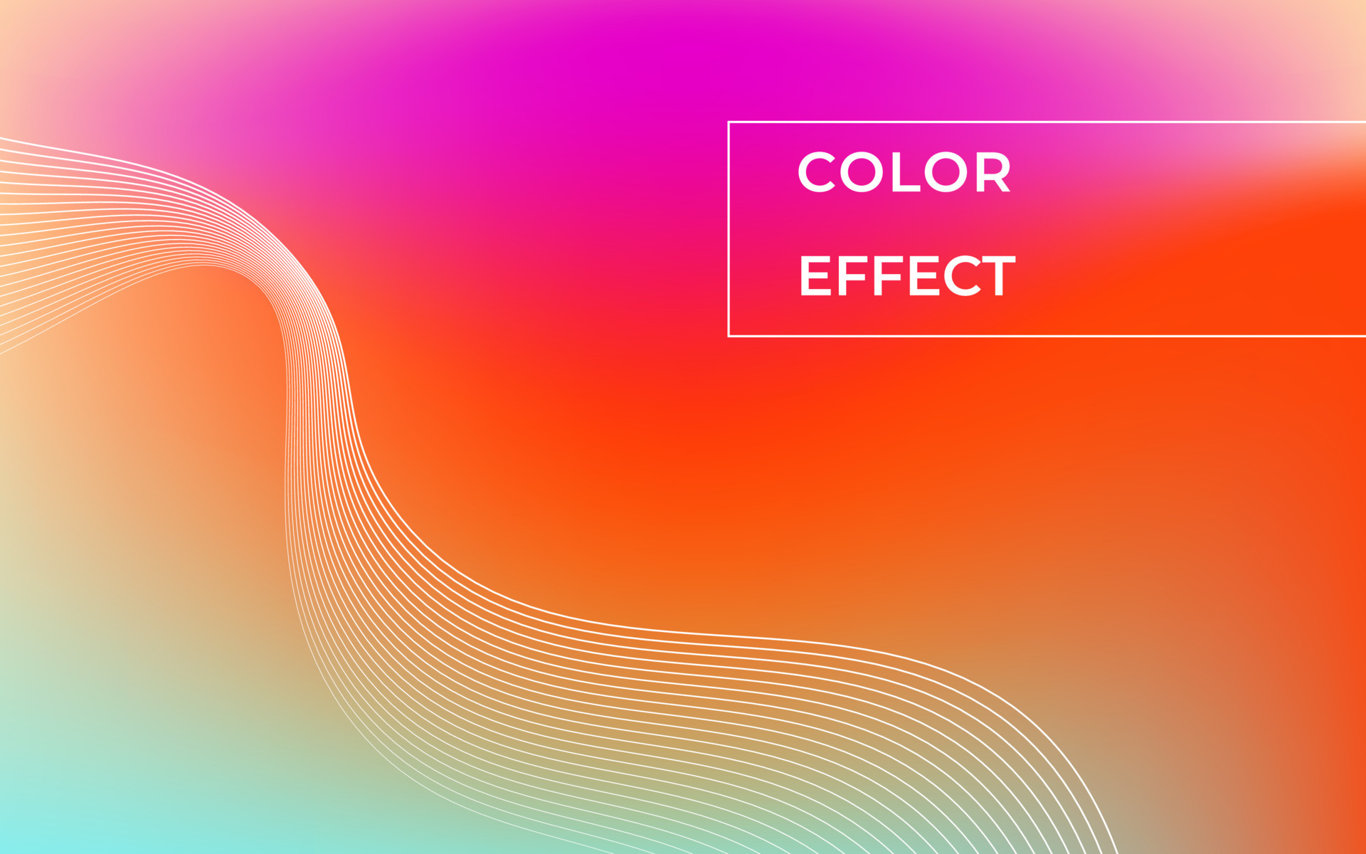 resumen vistoso naranja, púrpura holográfico malla ondulado textura ...