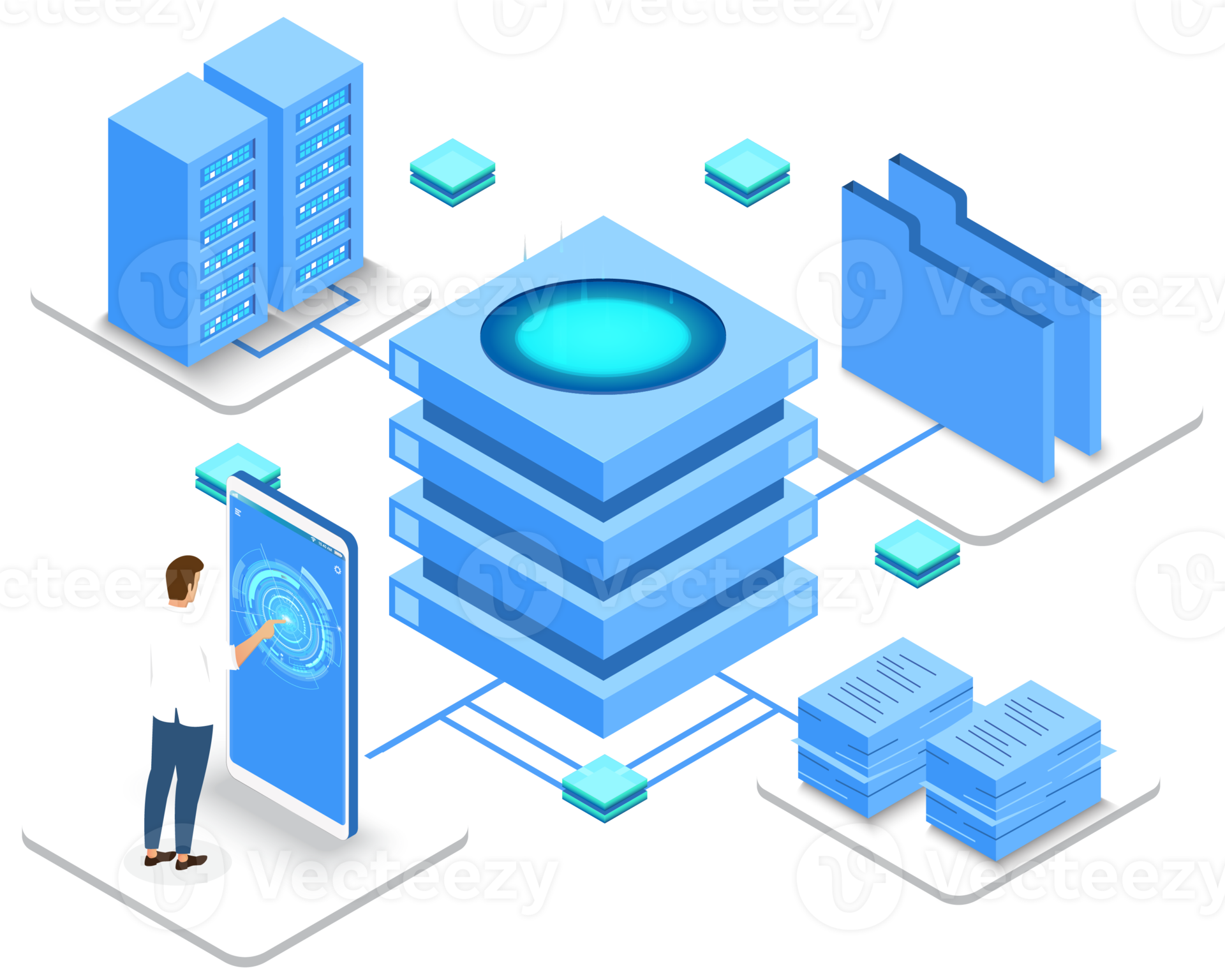 Computation Of Big Data Center Information Processing Database 20043127 Png
