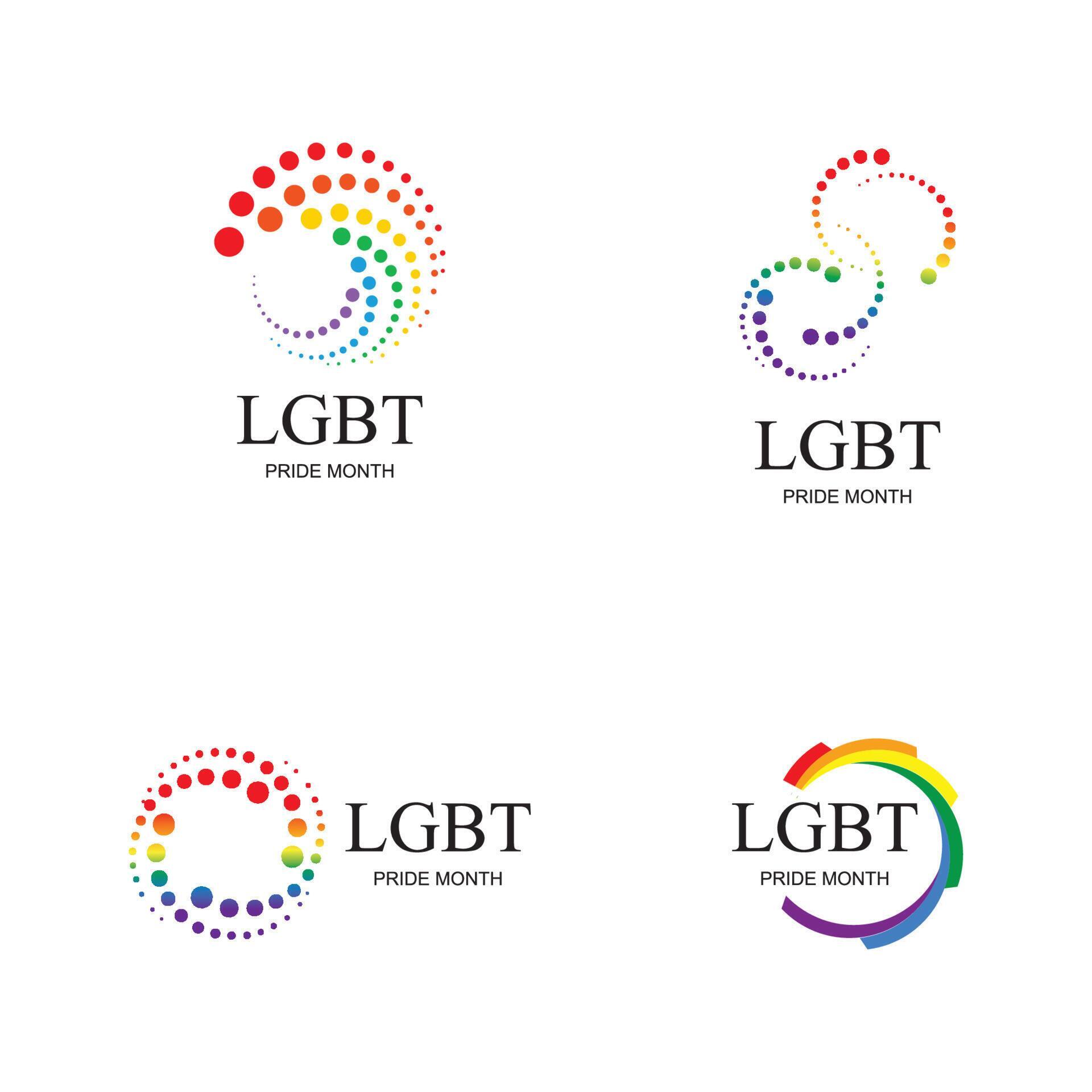 lgbt logo and symbol 20045088 Vector Art at Vecteezy