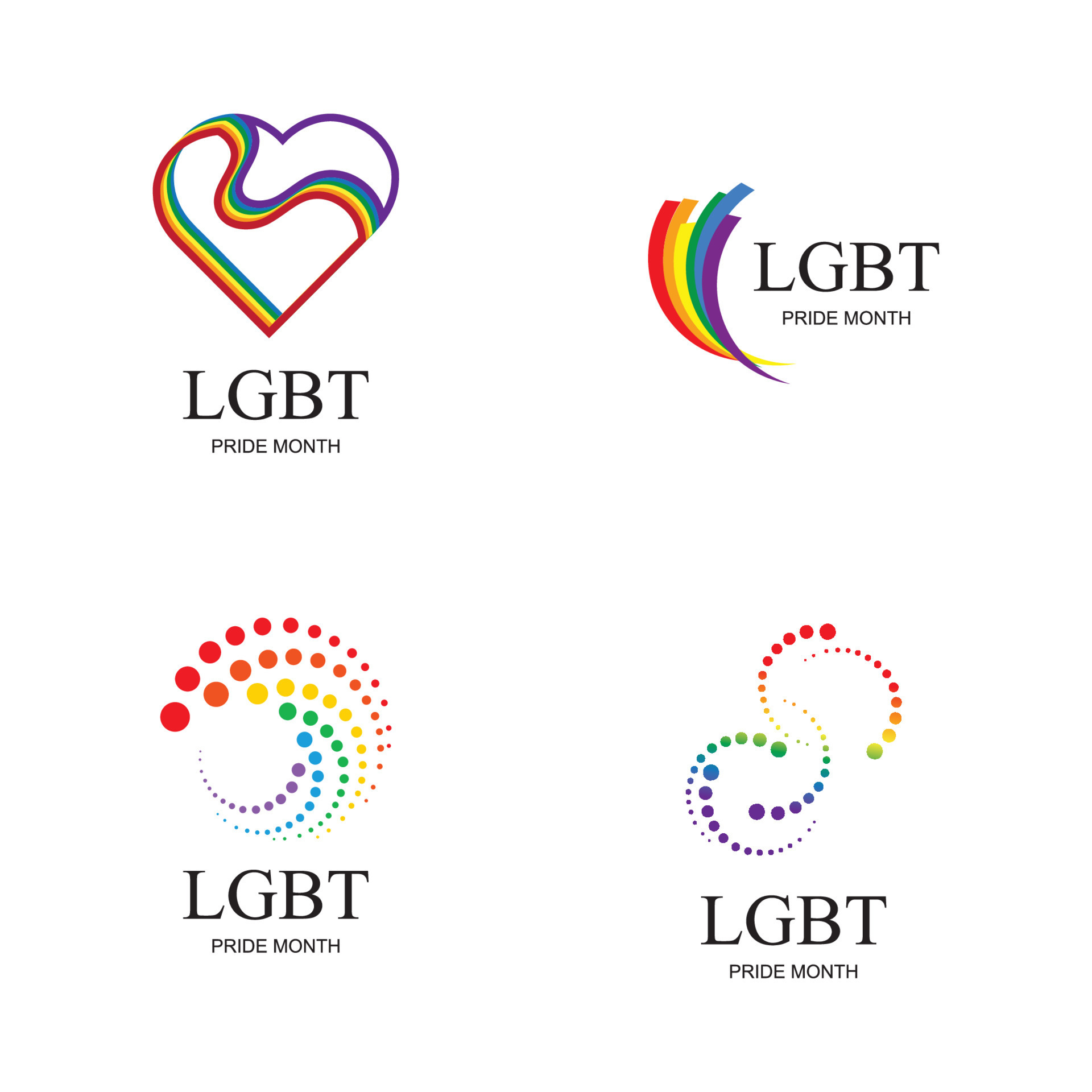 lgbt logo and symbol 20045110 Vector Art at Vecteezy