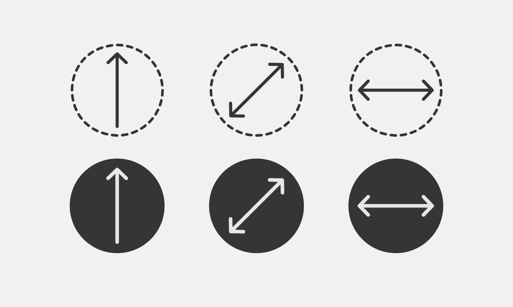 Circle Dimension Arrows Of Round Area Measure Of Place With Length circle-dimension-arrows-of-round-area-measure-of-place-with-length