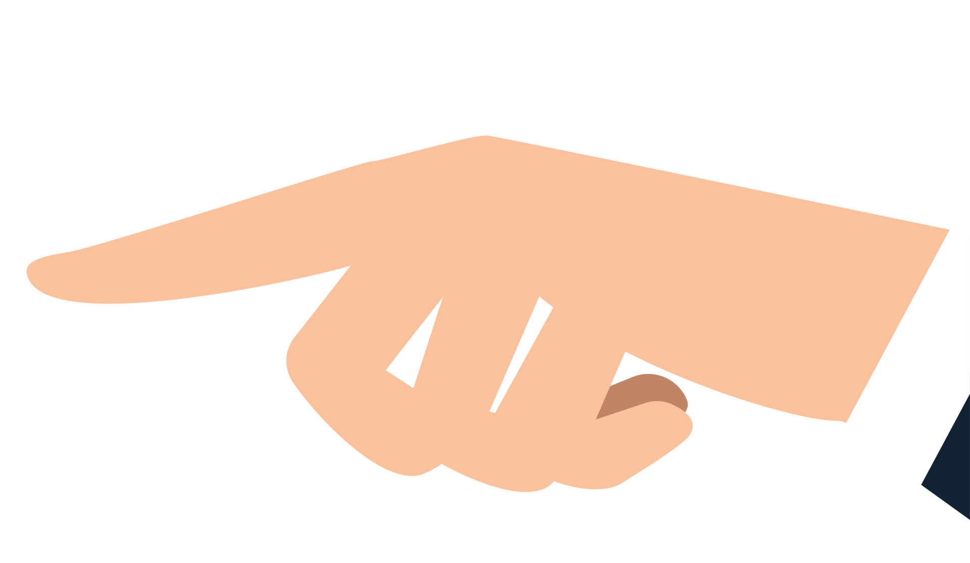 Businessman Touching Mobile Phonehands Pointing Index Finger Touch Screen Interaction 20050508 Png