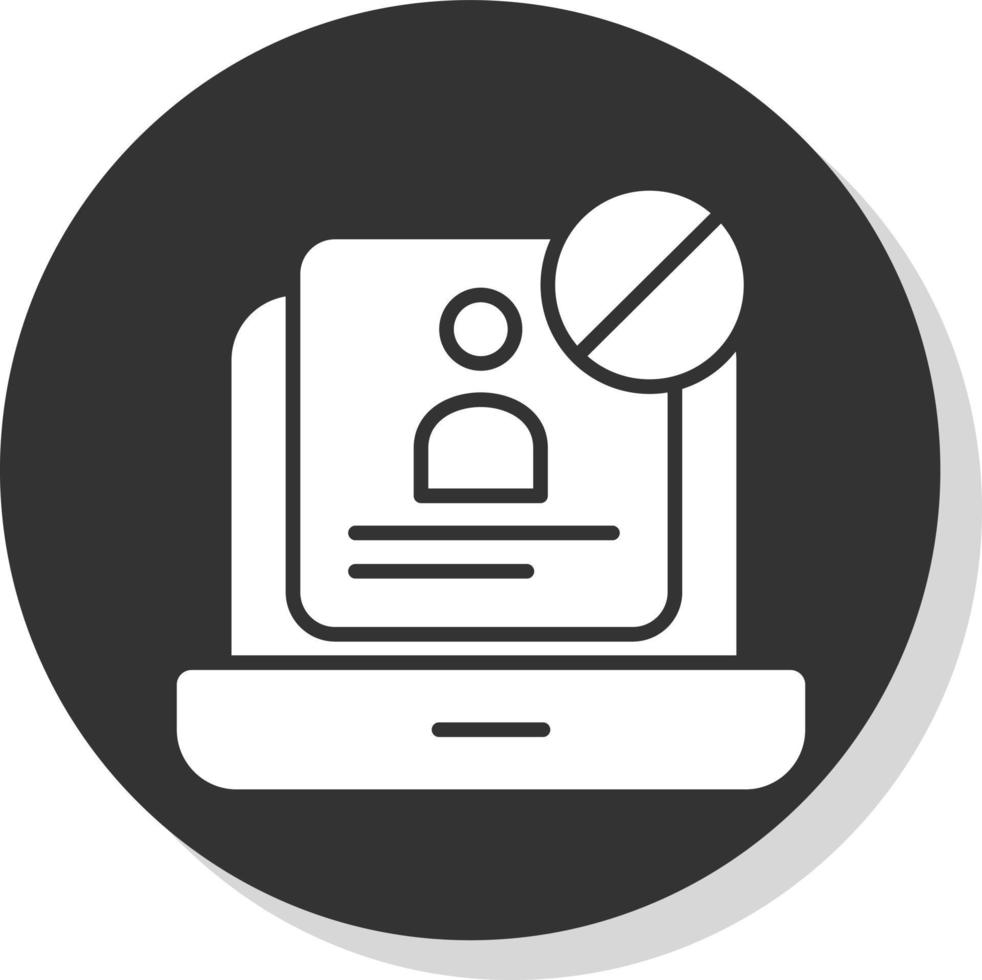 Unauthorized Vector Icon Design 20054648 Vector Art at Vecteezy