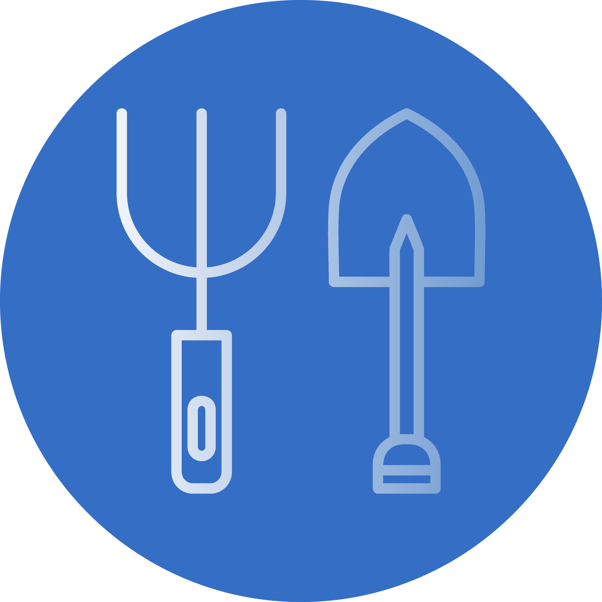 Pitchfork Vector Icon Design 20059921 Vector Art At Vecteezy