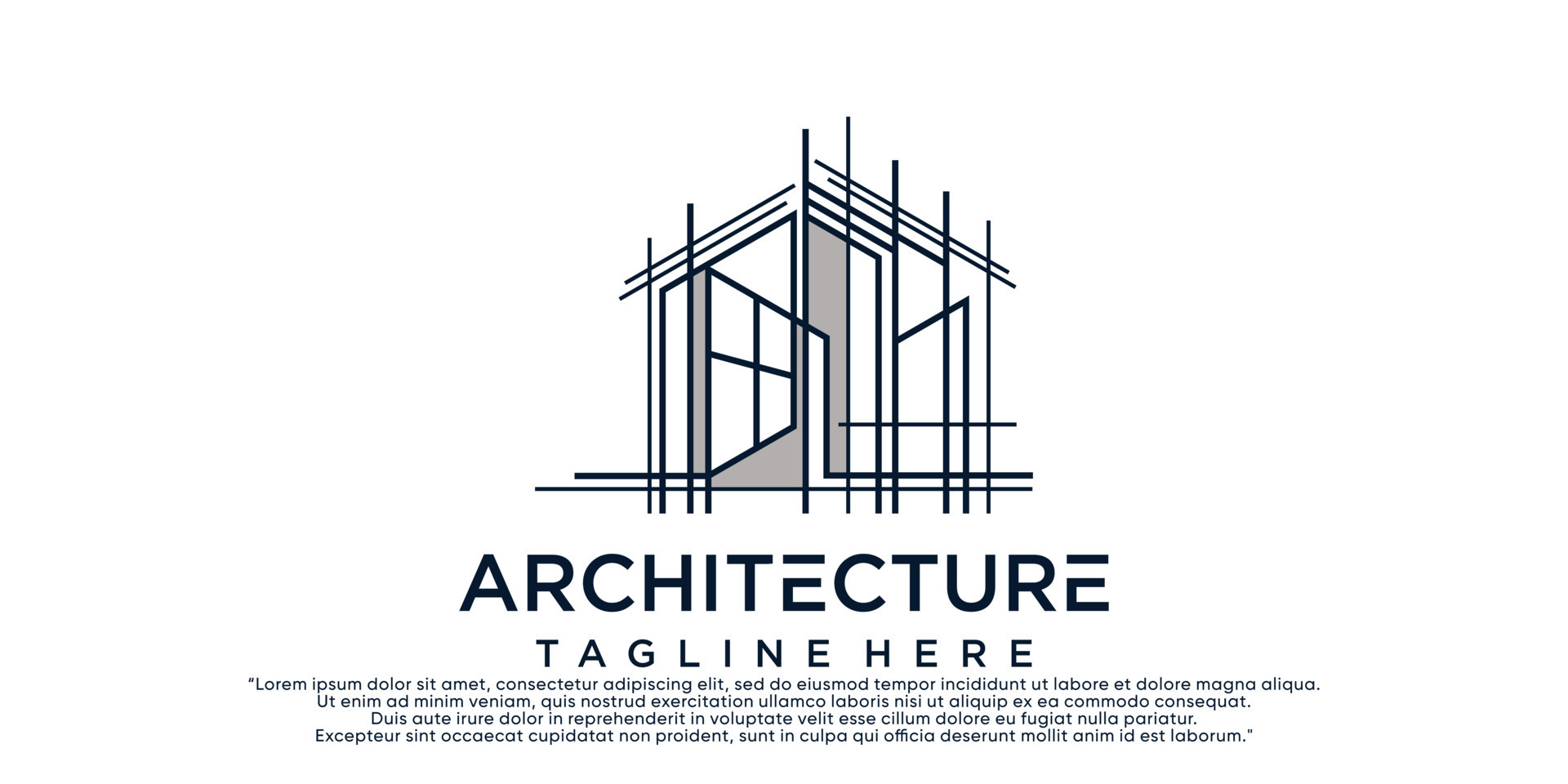 Building architecture logo design inspiration collection of ... Building architecture logo design inspiration collection of ...
