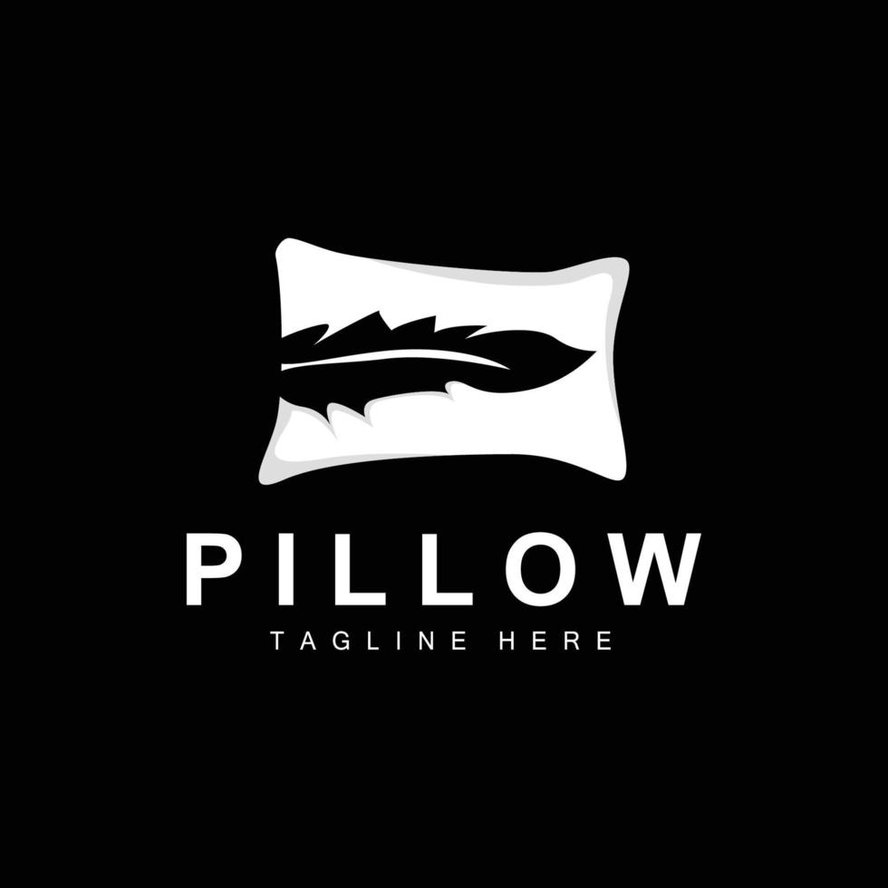 Pillow Logo Bed And Sleep Design Vector Illustration Of Dream Icon 20080070 Vector Art At Vecteezy