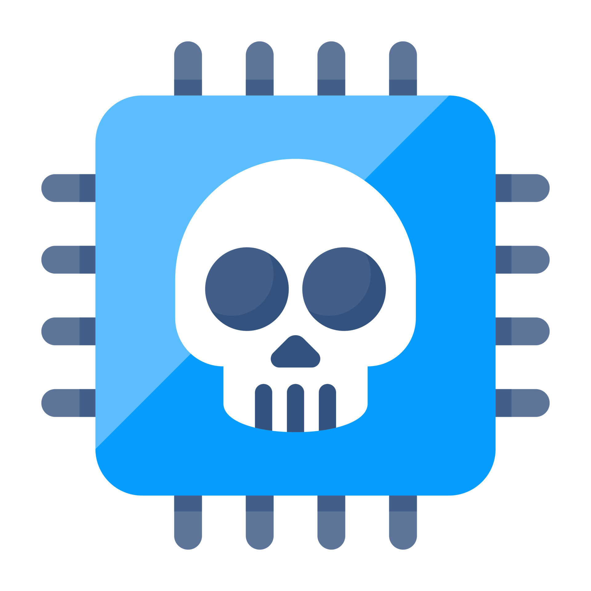 Modern design icon of processor hacking 20080970 Vector Art at Vecteezy