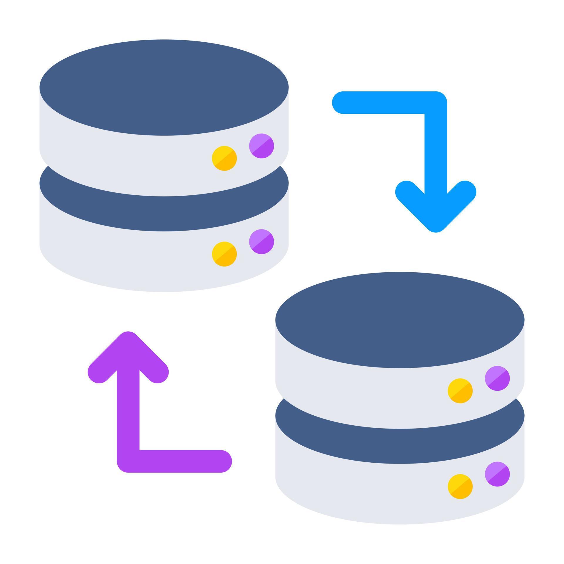 Modern design icon of database transfer 20082770 Vector Art at Vecteezy