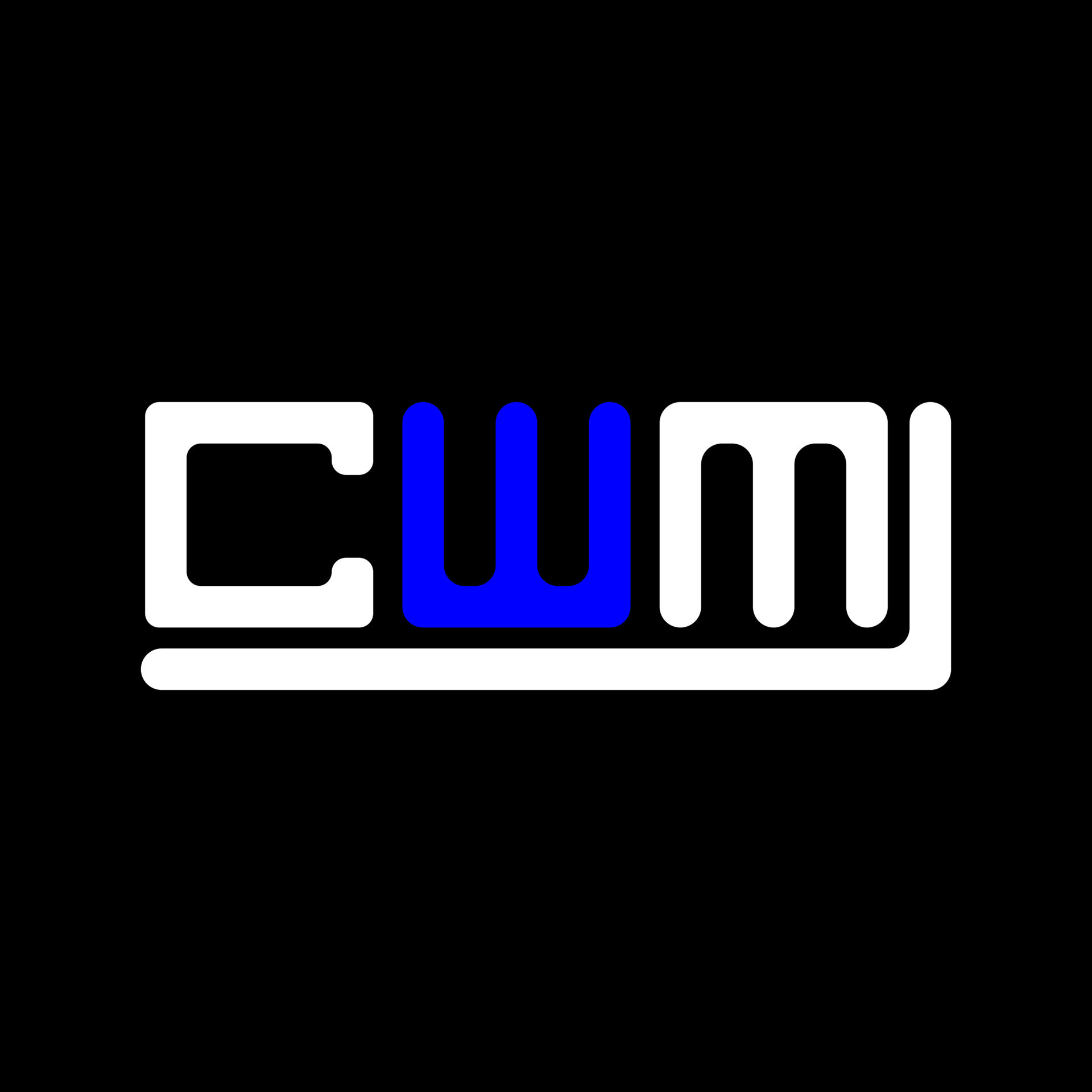 CWM letter logo creative design with vector graphic, CWM simple and ... CWM letter logo creative design with vector graphic, CWM simple and ...