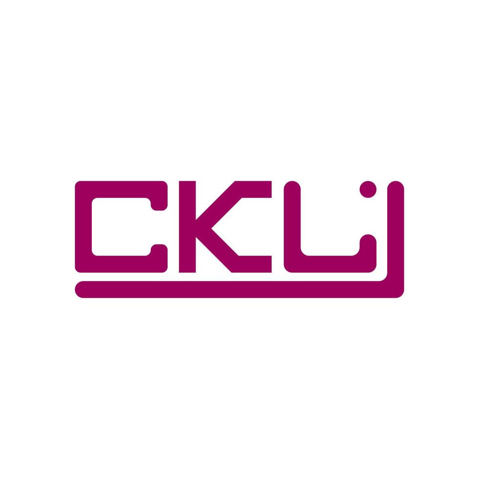 ckl letra logo creativo diseño con vector gráfico, ckl sencillo y moderno logo. 20086901 Vector ...
