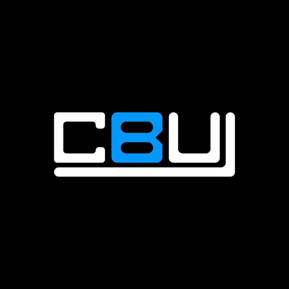 CBU letter logo creative design with vector graphic, CBU simple and modern logo. 20087038 Vector ...