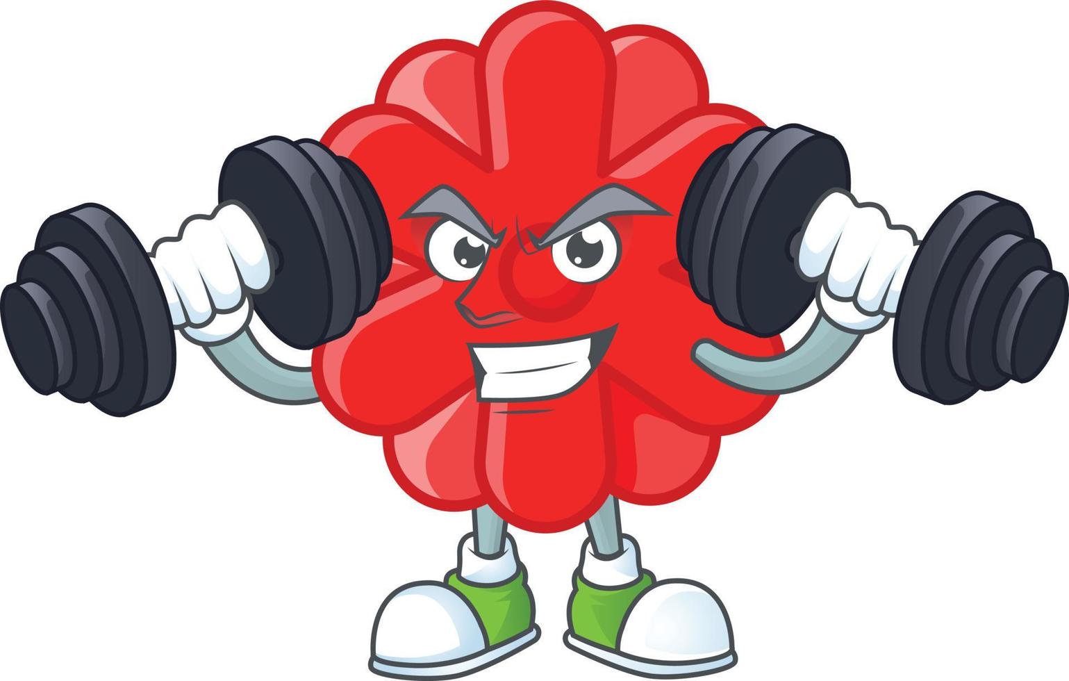 Chinese Red Flower Cartoon Character Style 20087460 Vector Art At Vecteezy
