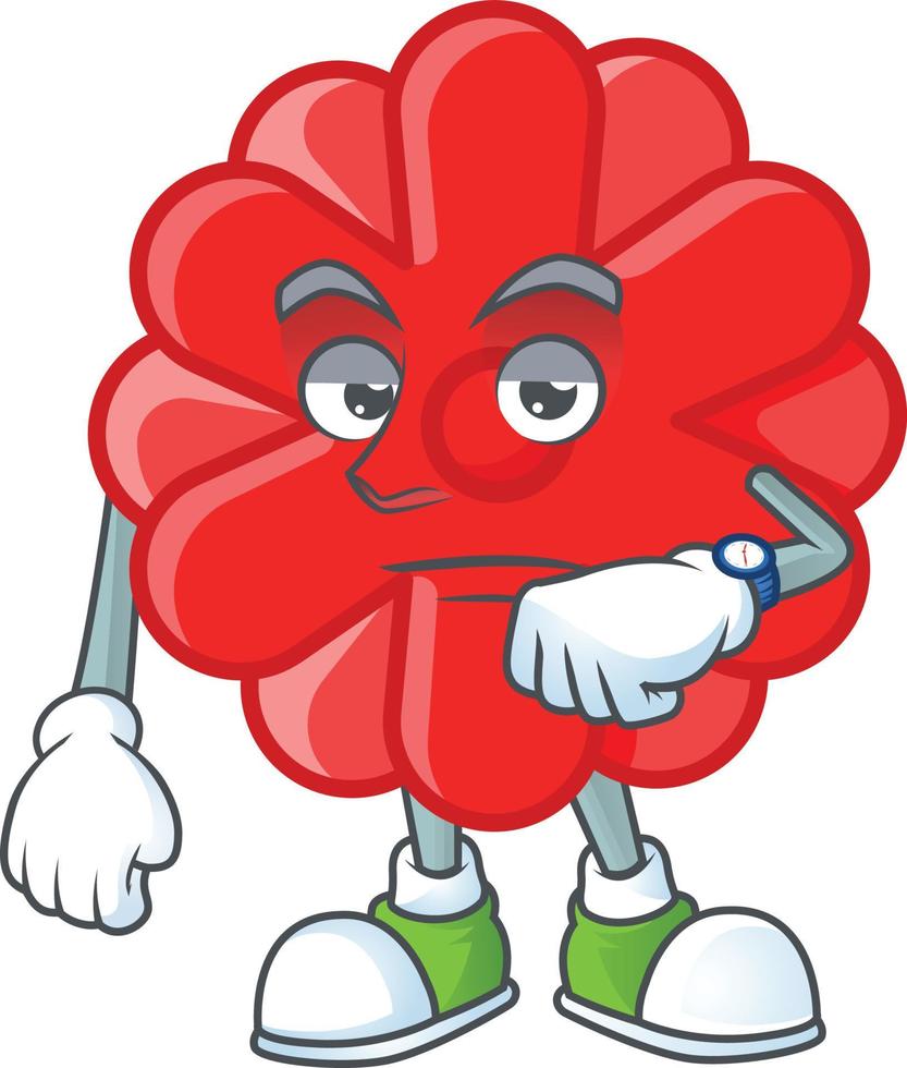 Chinese Red Flower Cartoon Character Style 20087507 Vector Art At Vecteezy