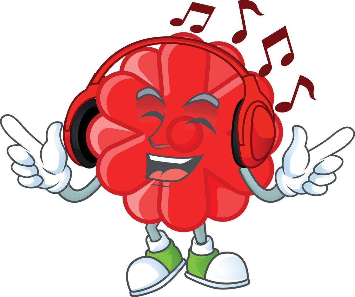 Chinese Red Flower Cartoon Character Style 20087628 Vector Art At Vecteezy