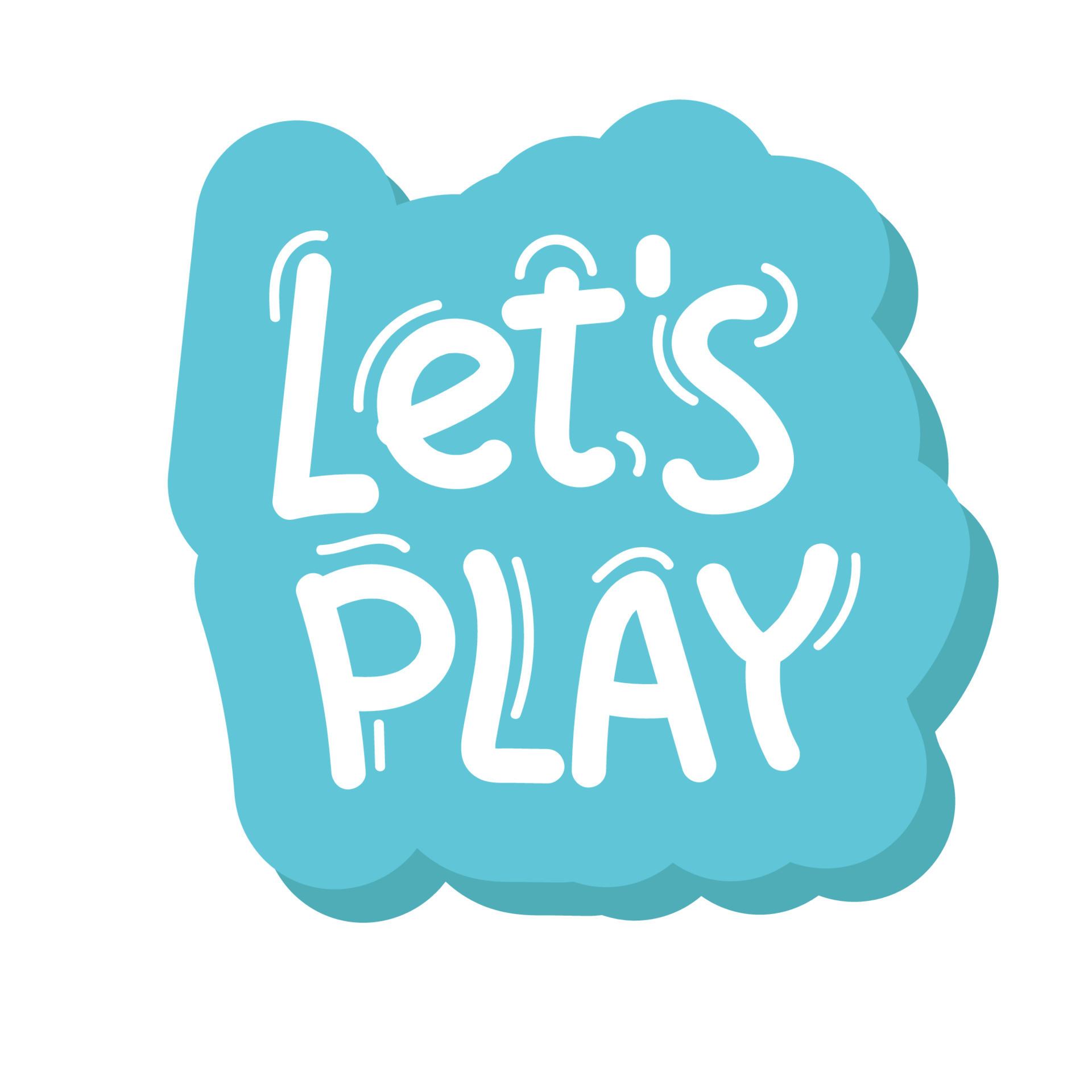 Let s Play sign. lettering hand drawing word Bright art. 20091607 Vector Art at Vecteezy