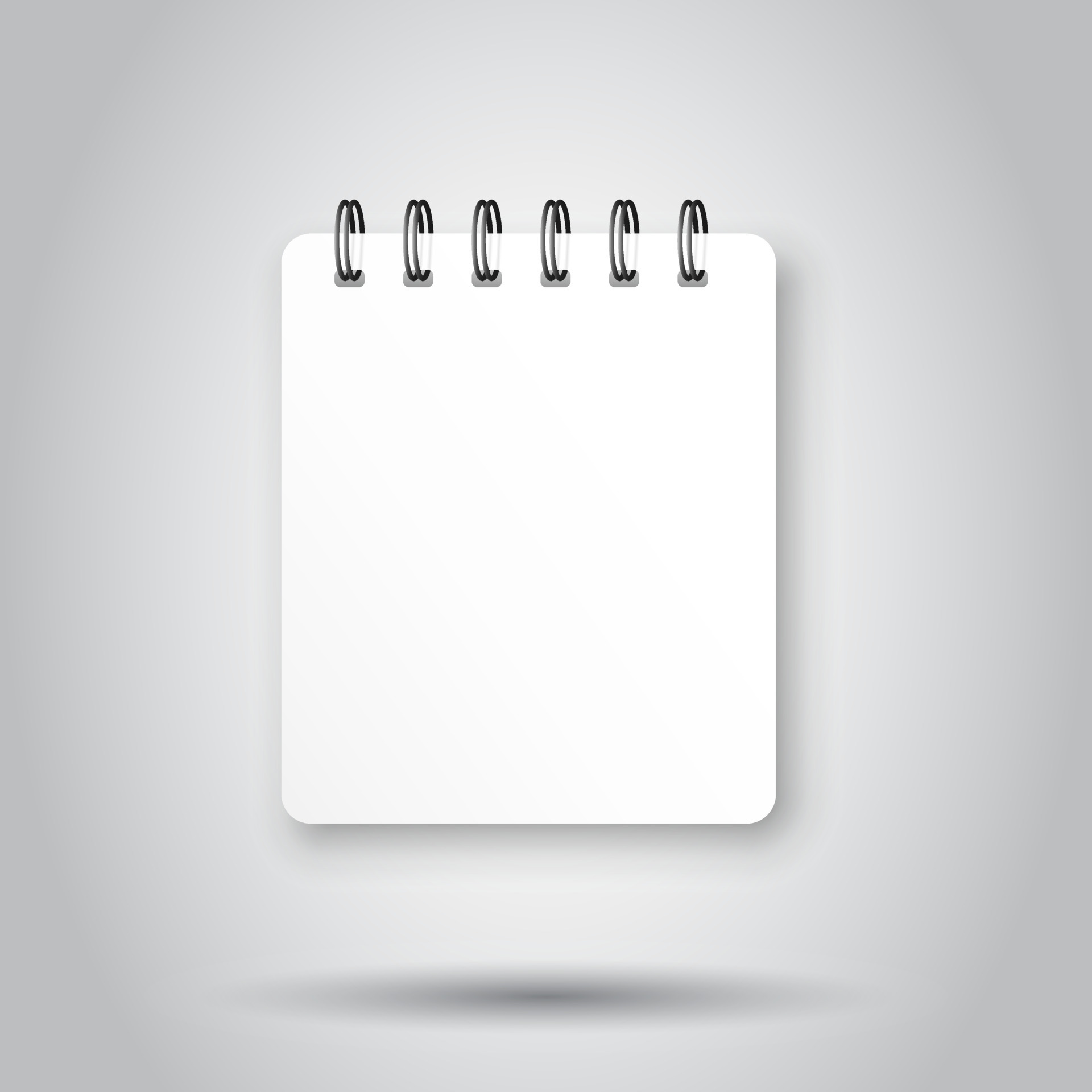 Notepad Page Template