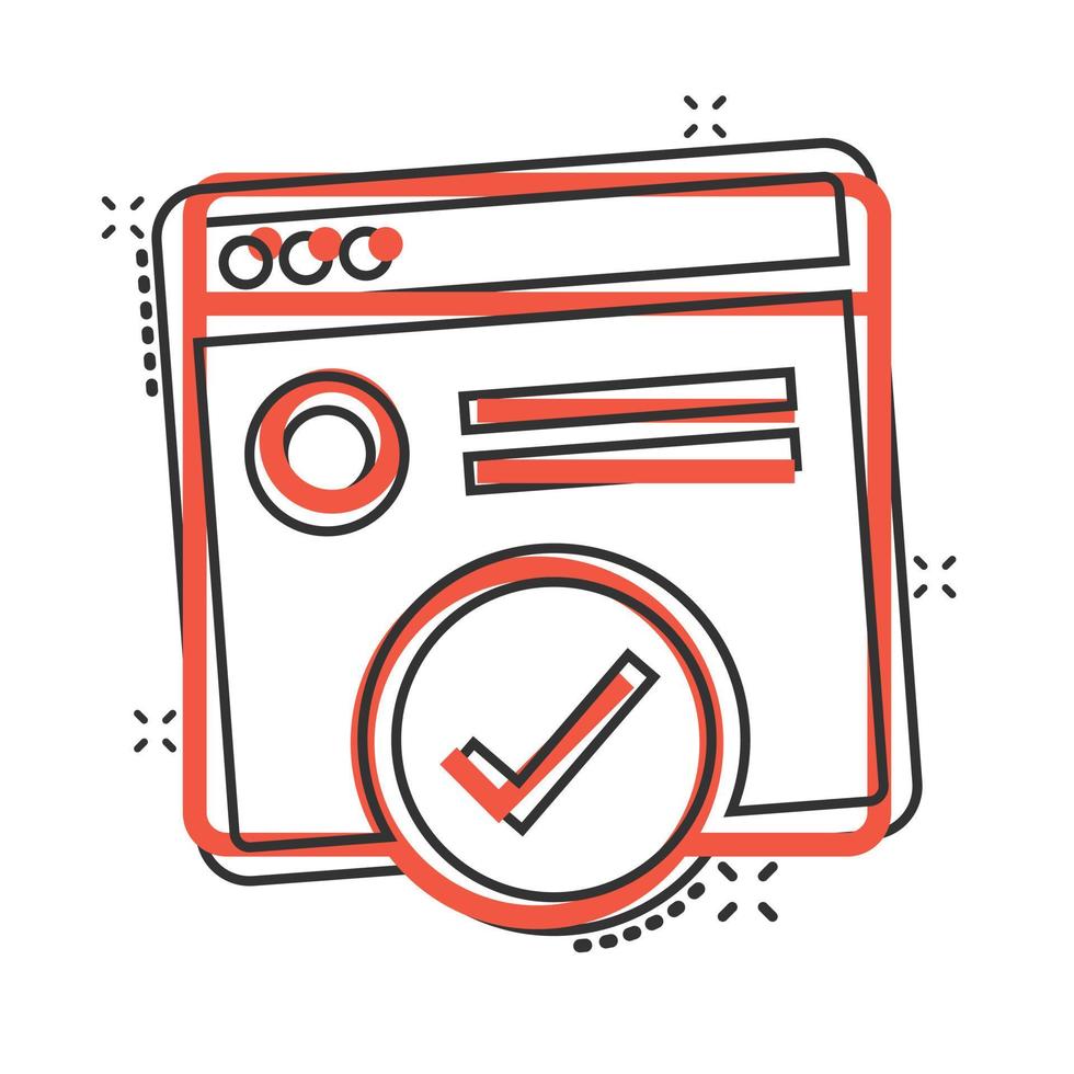 To do list icon in comic style. Document checklist cartoon vector ...