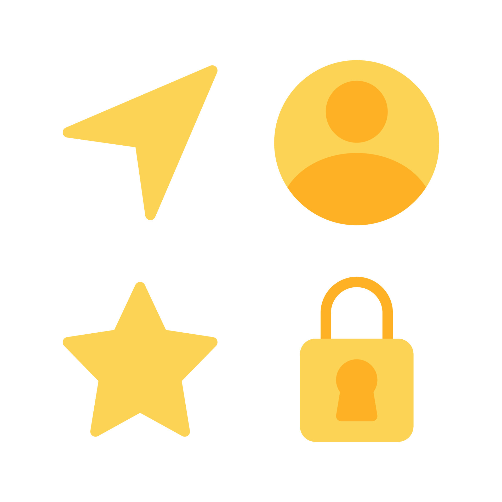 User Interface Icons Set Share User Star Locked Perfect For Website Mobile App App Icons