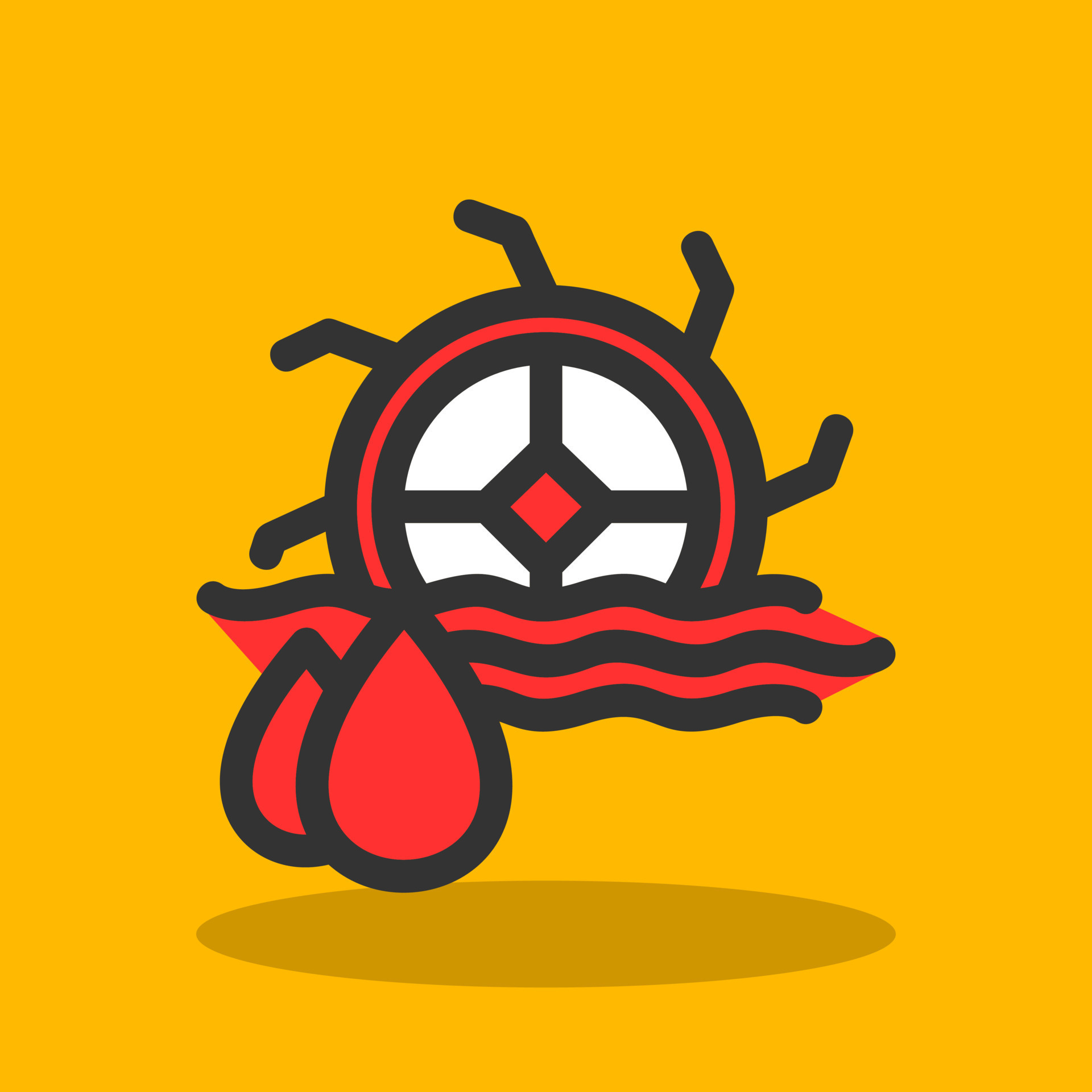 Water Mill Vector Icon Design 20107194 Vector Art At Vecteezy