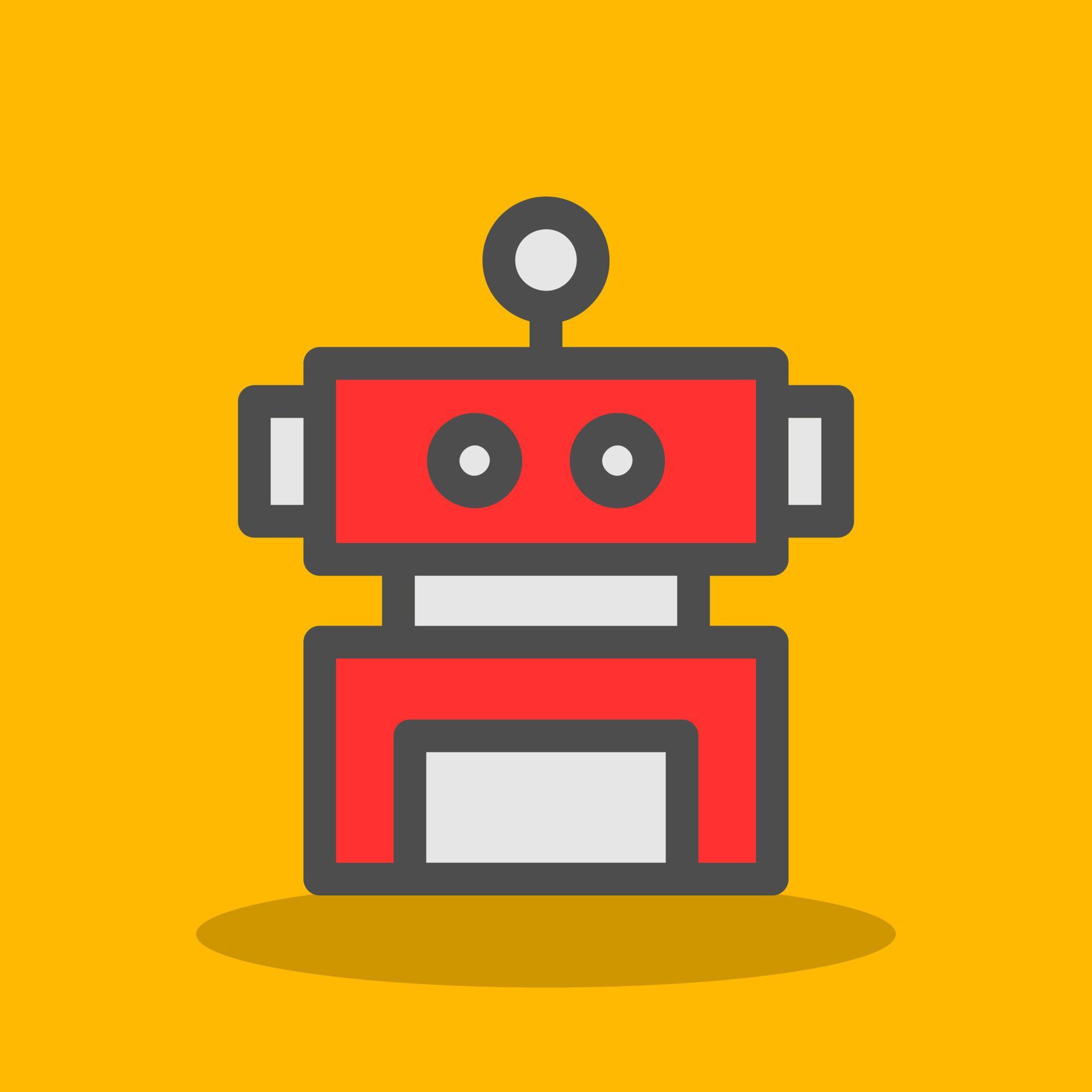 Robotics Vector Icon Design 20107532 Vector Art at Vecteezy