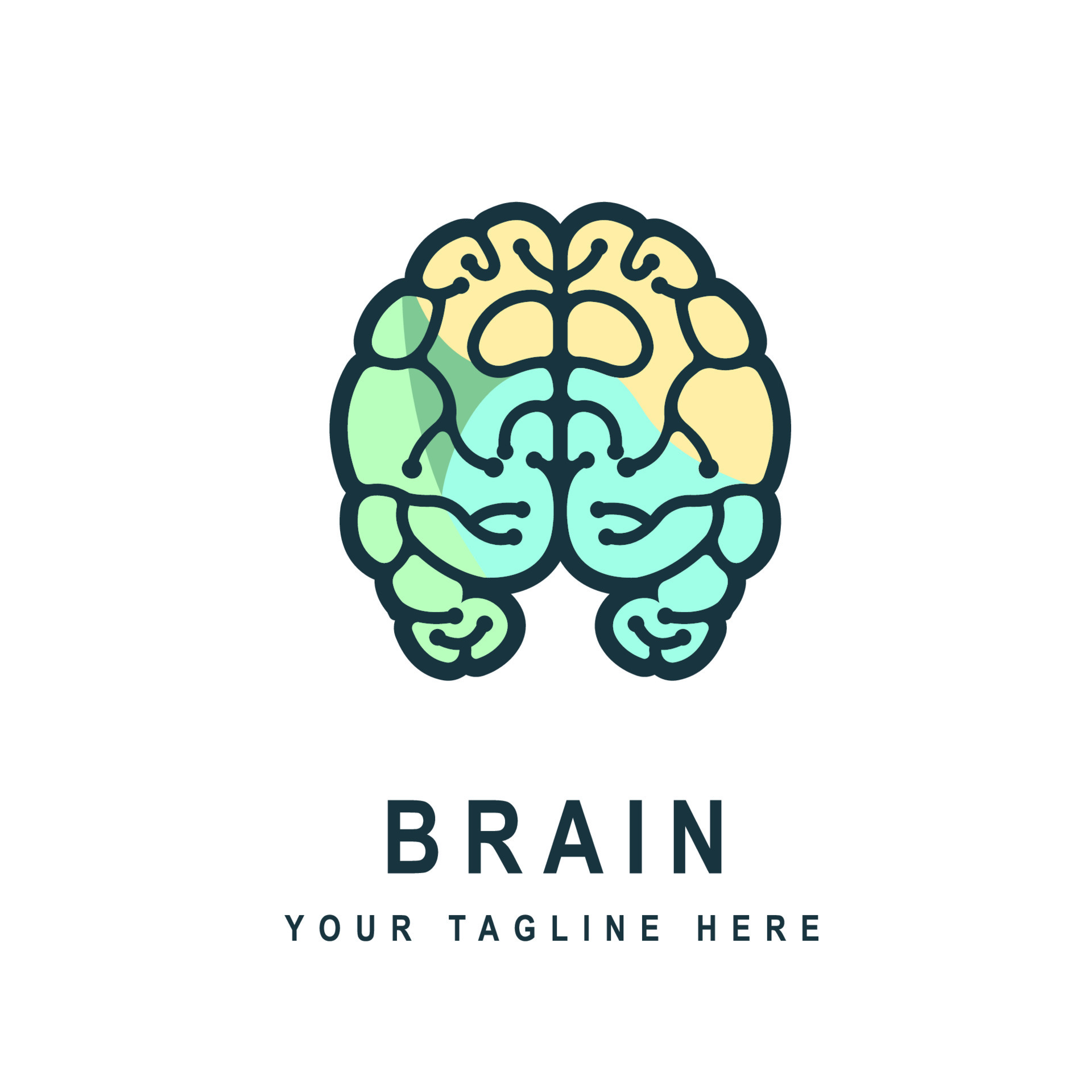 Brain Logo Vector