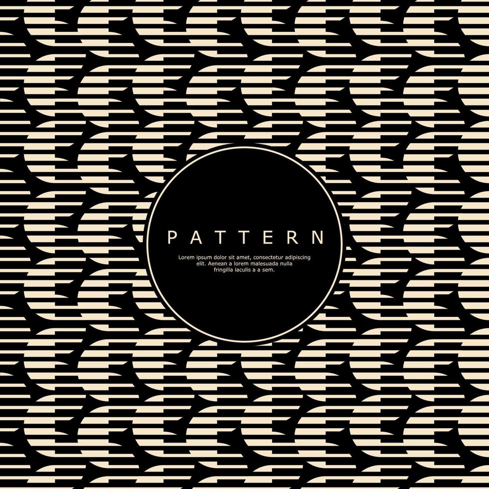 Luxury curved circle line abstract pattern. Modern simple circle lines ...