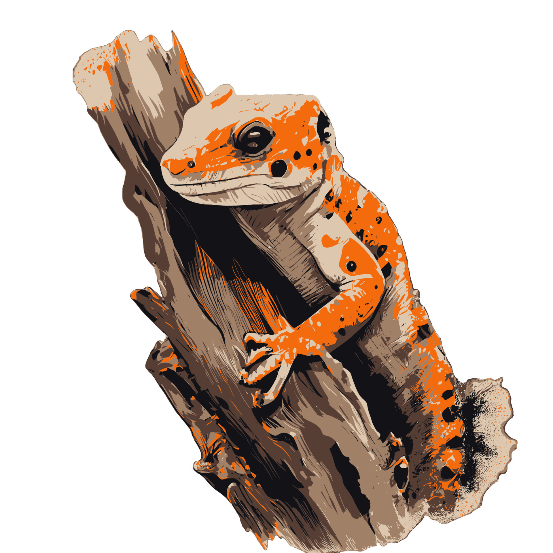 Lizard Gecko Illustration Artwork Vector Graphic Cute Geckos