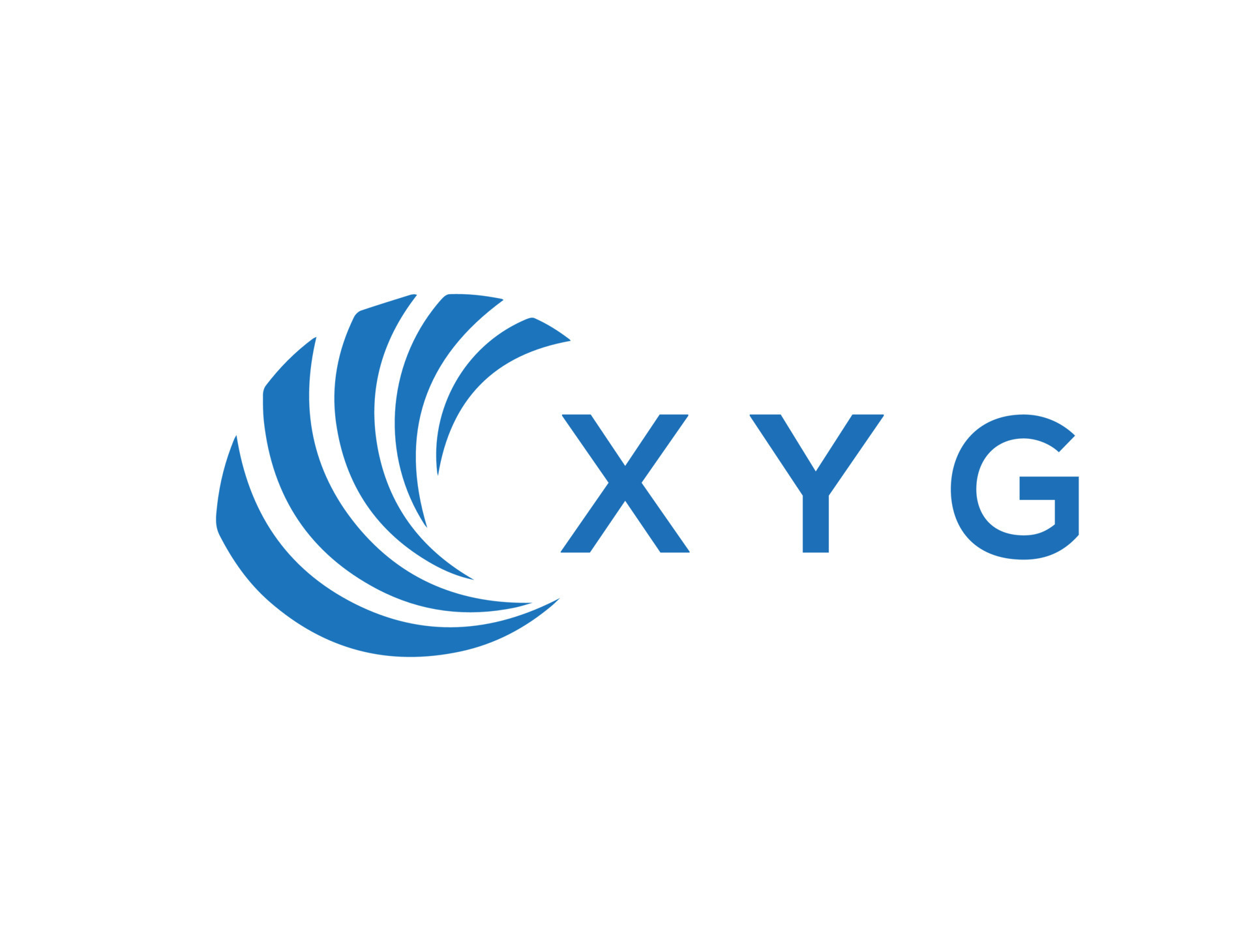 xig creativo circulo letra logo concepto. xig letra diseño.xyg letra logo diseño en blanco ...