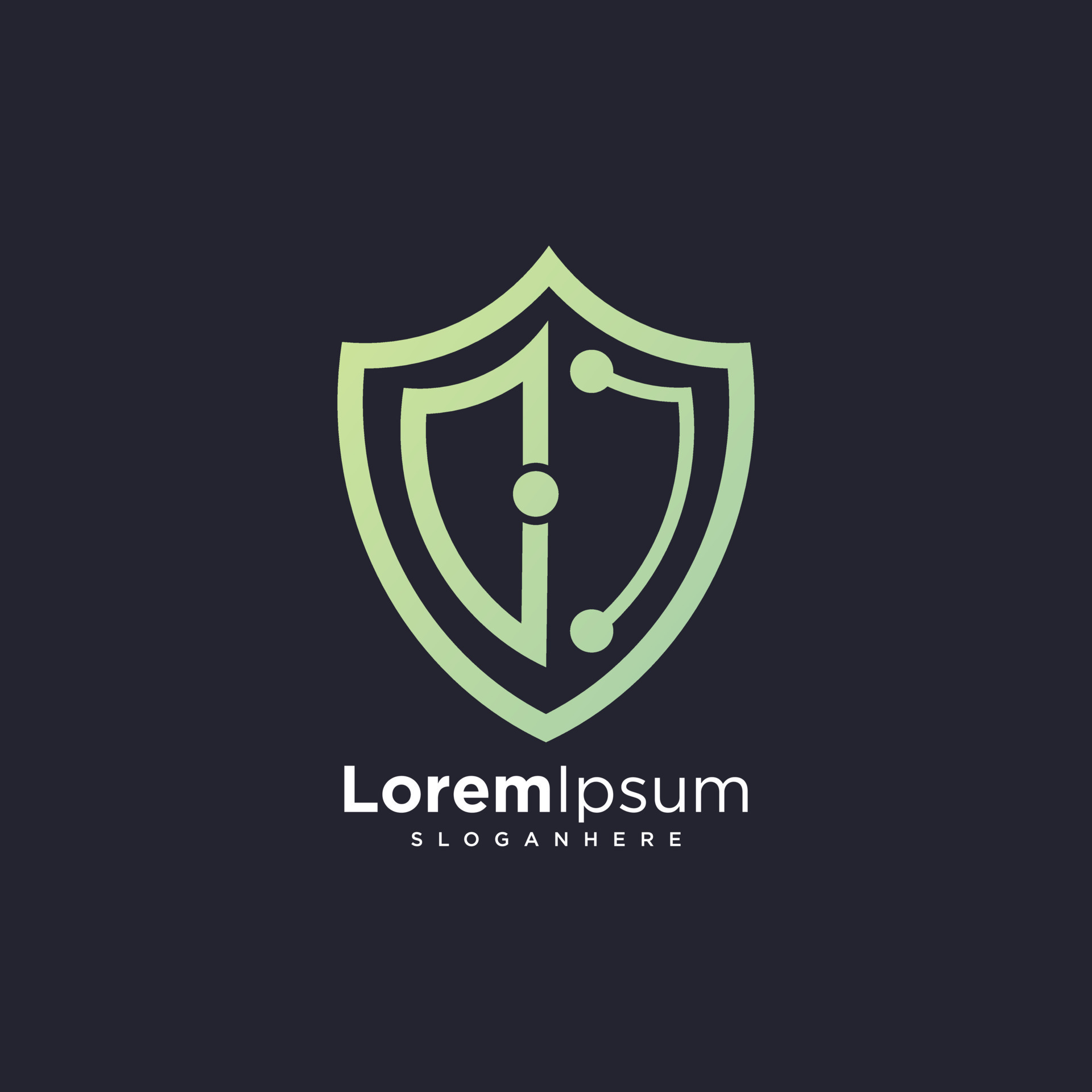 Shield security logo design vector. Security guard symbol icon ... Shield security logo design vector. Security guard symbol icon ...