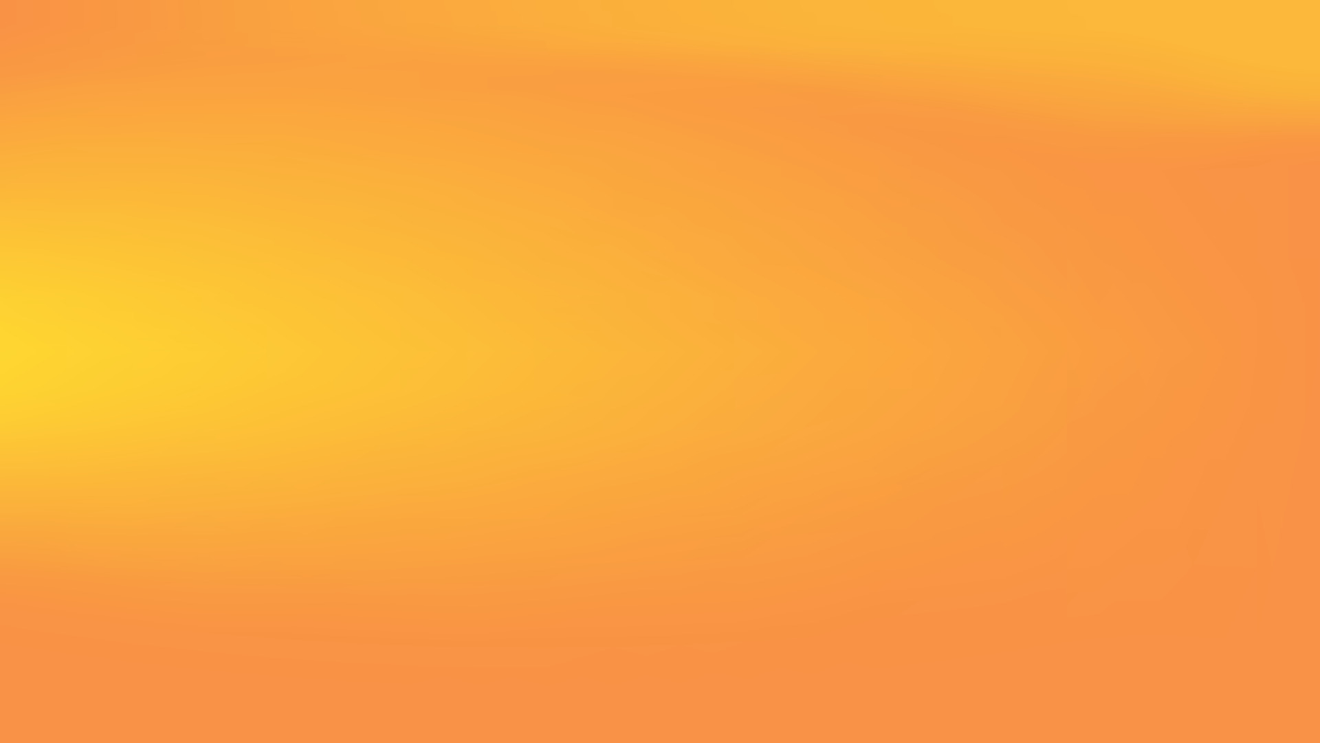 Abstract Orange Gradient Mesh Color Background With Blank Smooth And