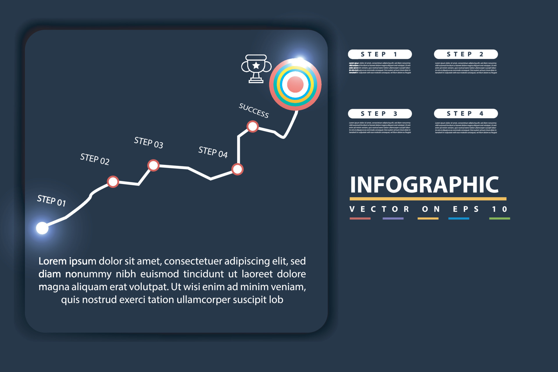 Template dashboard with mockup infographic, data graphs, charts ... Template dashboard with mockup infographic, data graphs, charts ...