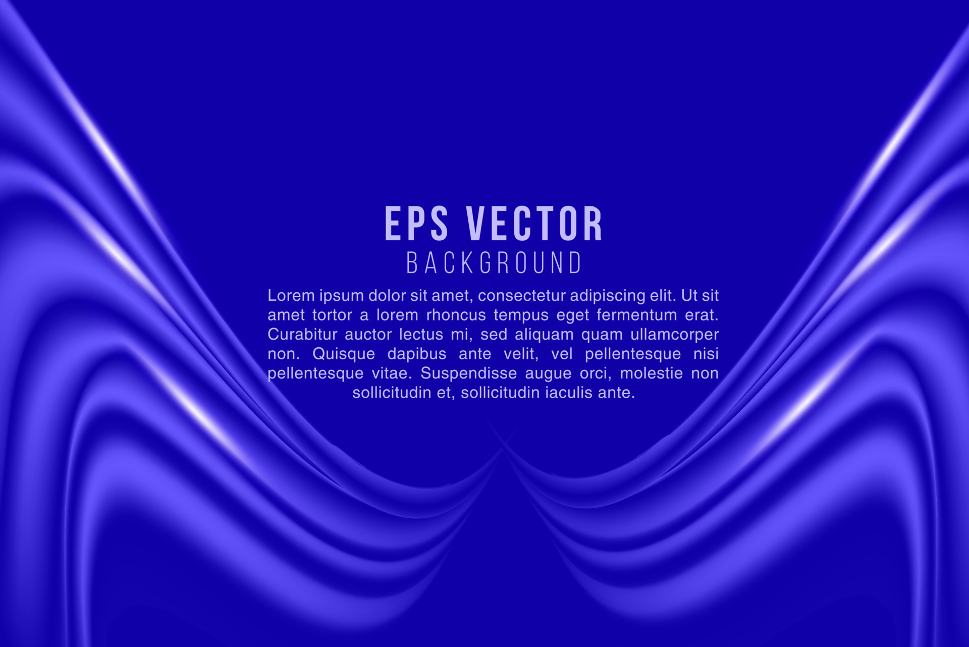 Minimal Geometric Background Blue Elements With Fluid Gradient Dynamic Shapes Composition