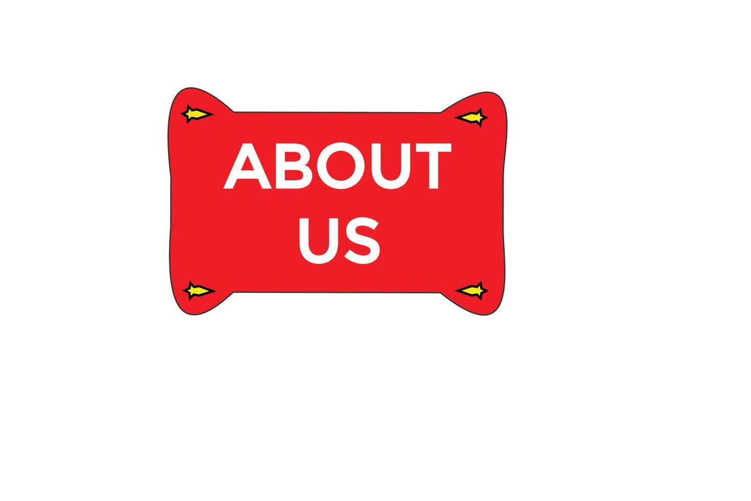 sobre nosotros botón vectores.signo etiqueta bocadillo de diálogo sobre ...