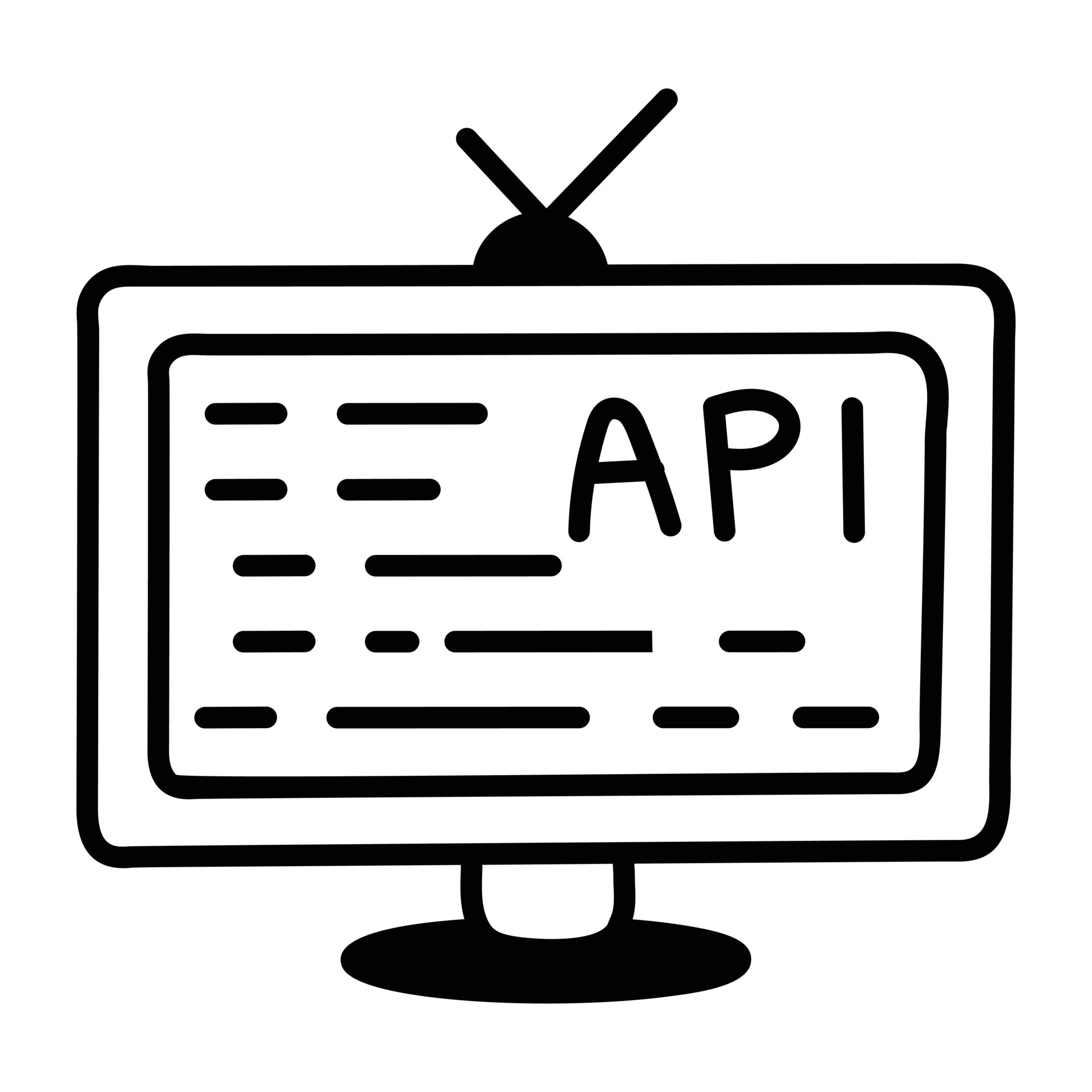 Trendy Api Monitor 20127463 Vector Art At Vecteezy