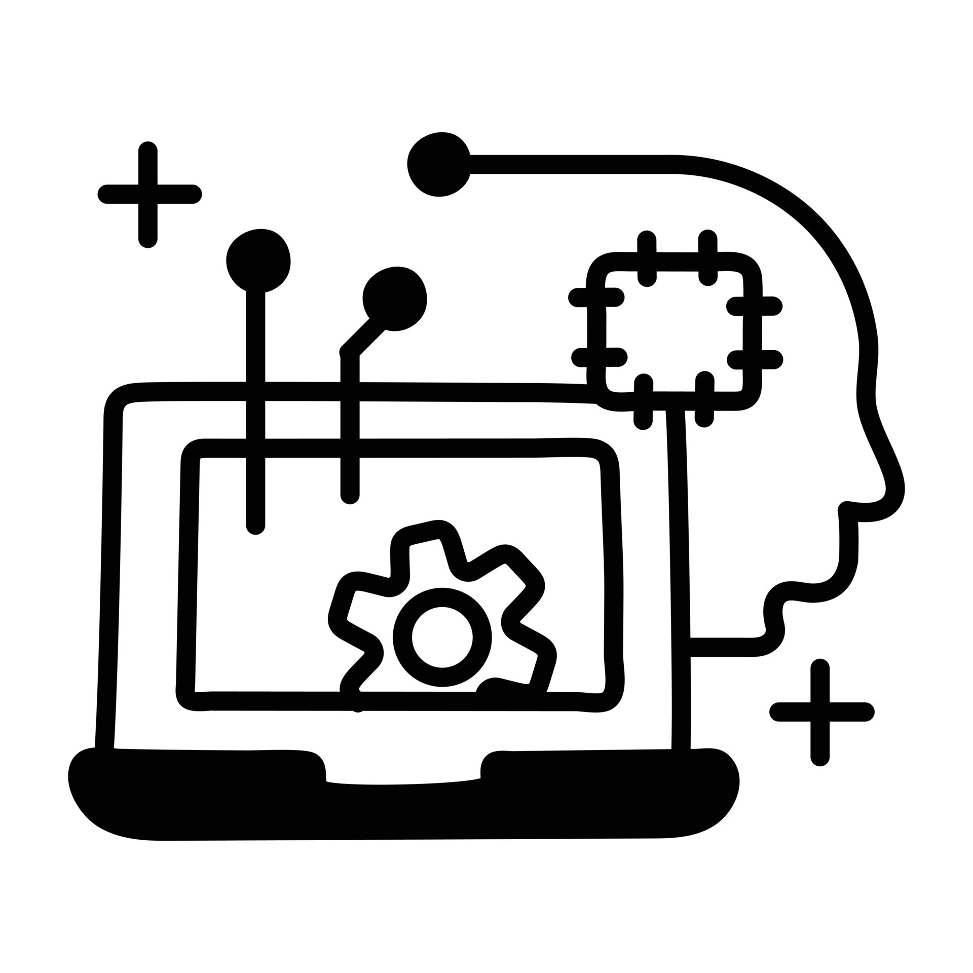 Trendy Intelligence Programming 20127676 Vector Art At Vecteezy
