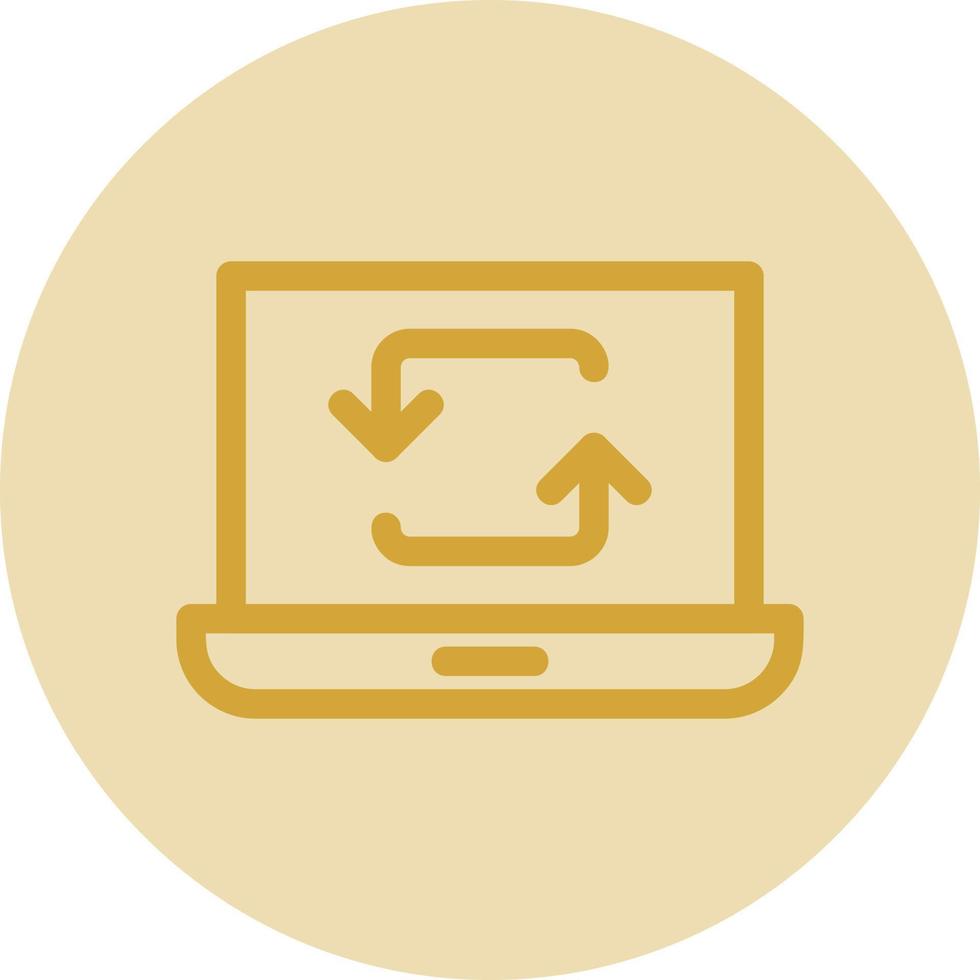 Data Synchronization Vector Icon Design 20132849 Vector Art At Vecteezy