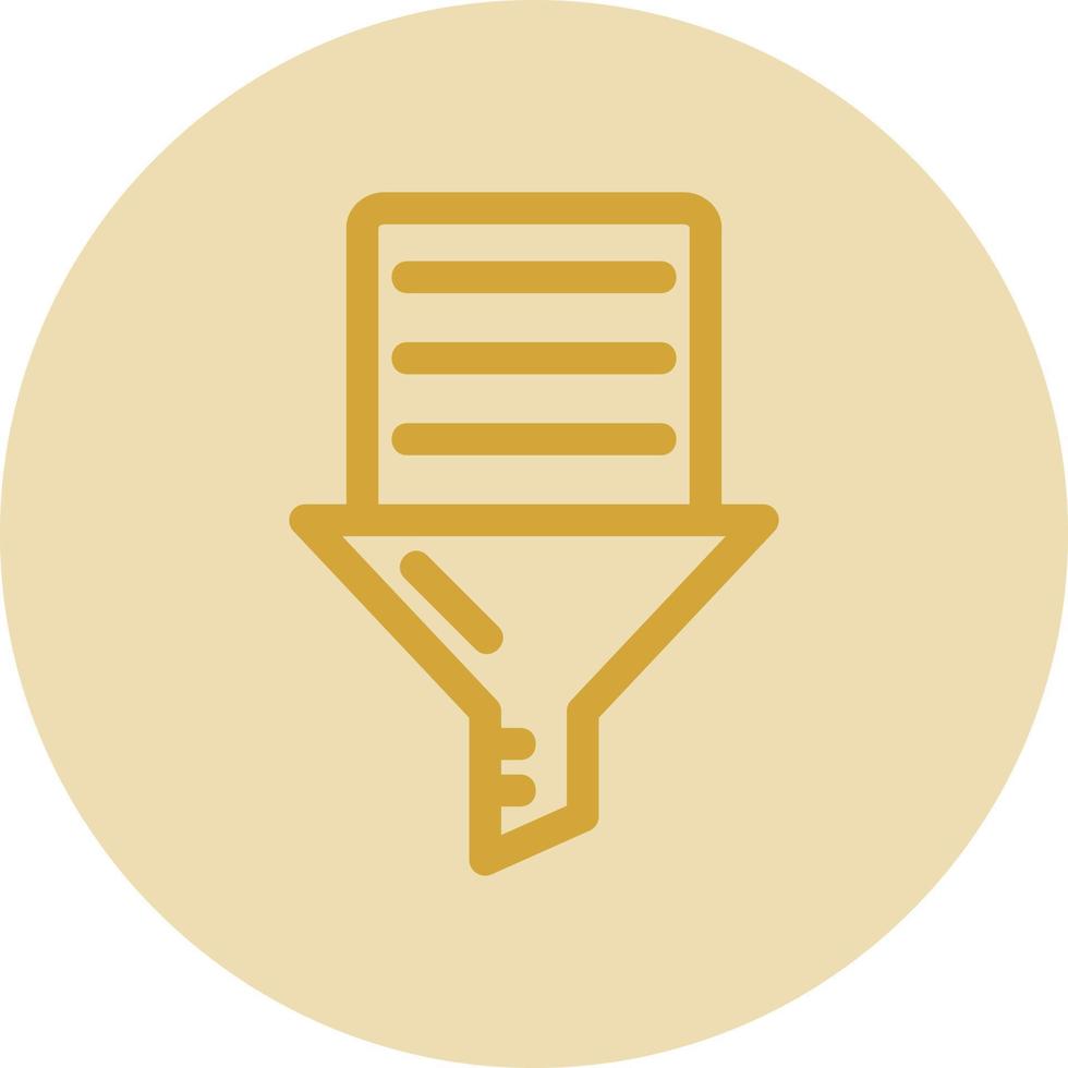 Data Filtering Vector Icon Design 20132850 Vector Art At Vecteezy