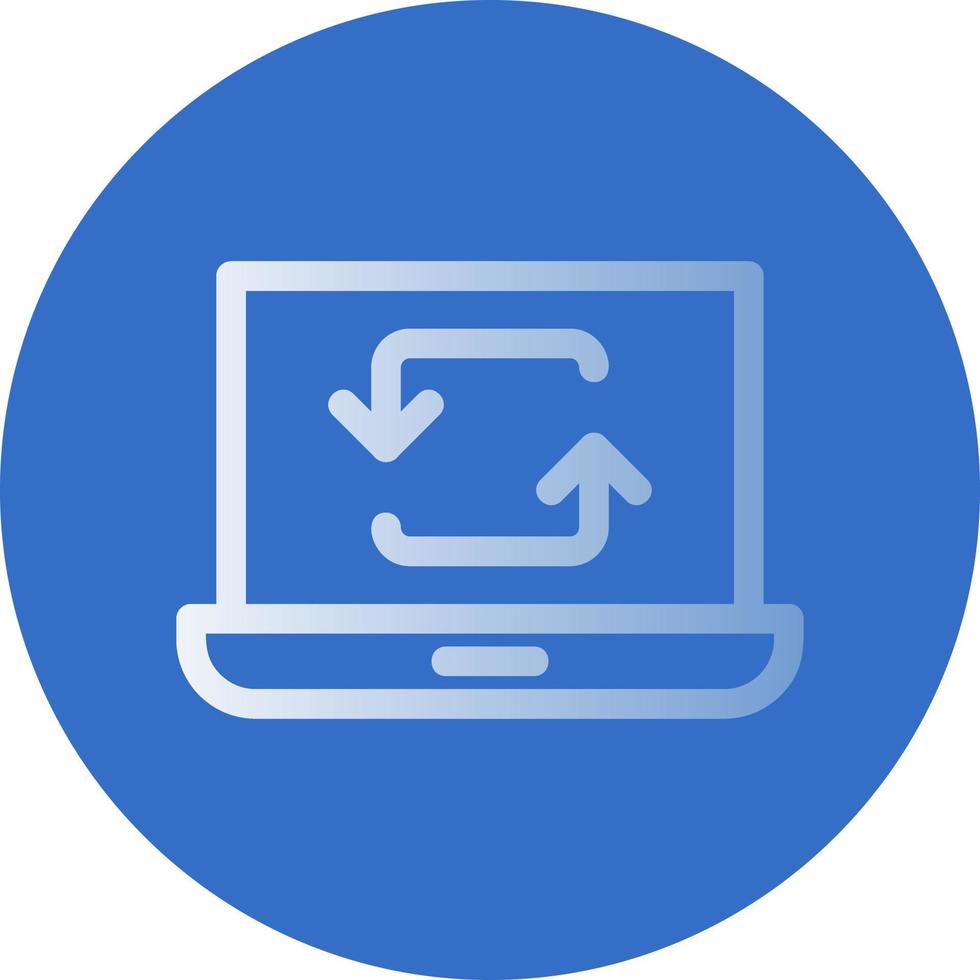 Data Synchronization Vector Icon Design 20135517 Vector Art At Vecteezy