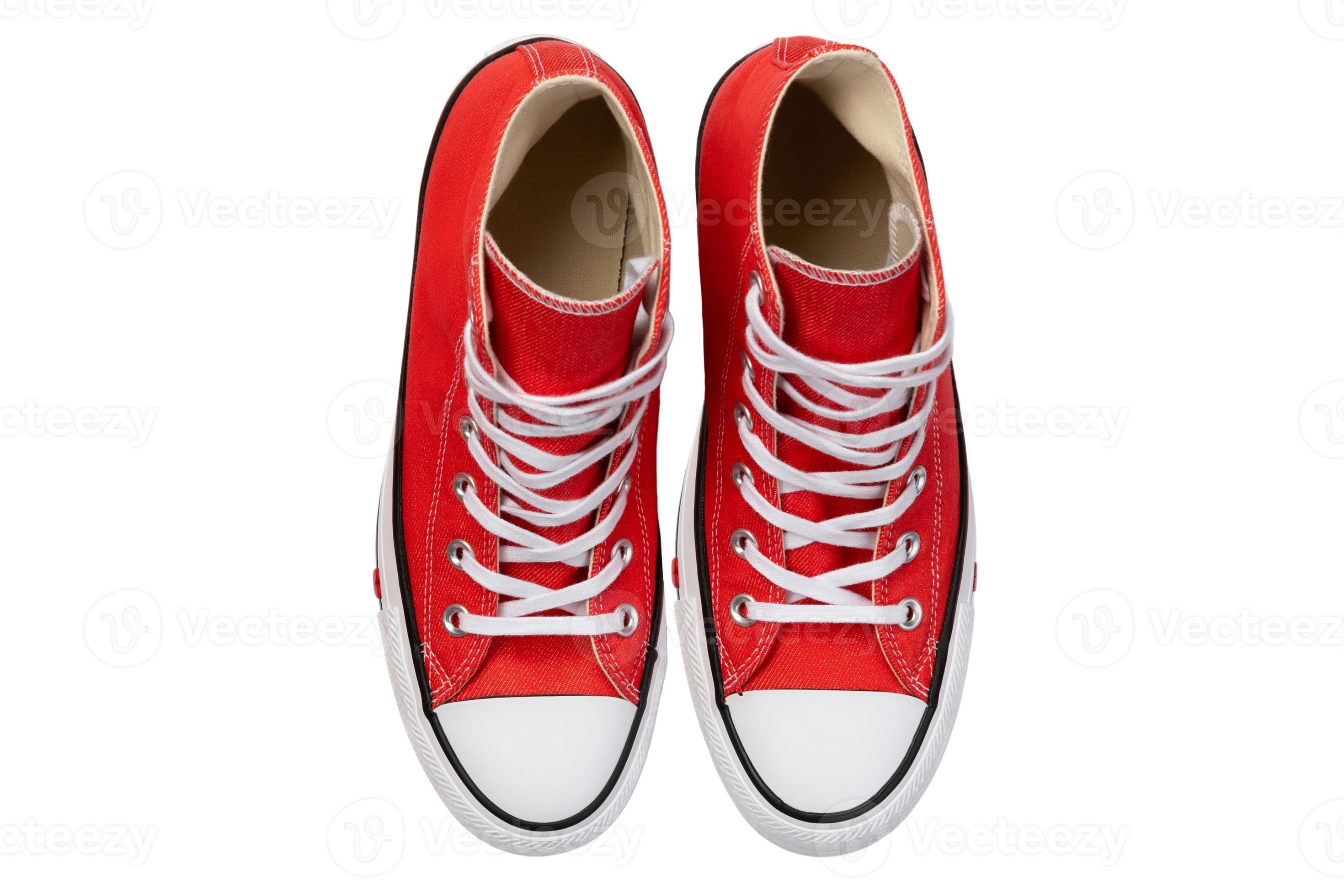 4806 Red shoes isolated on a transparent background 20137453 Stock ...