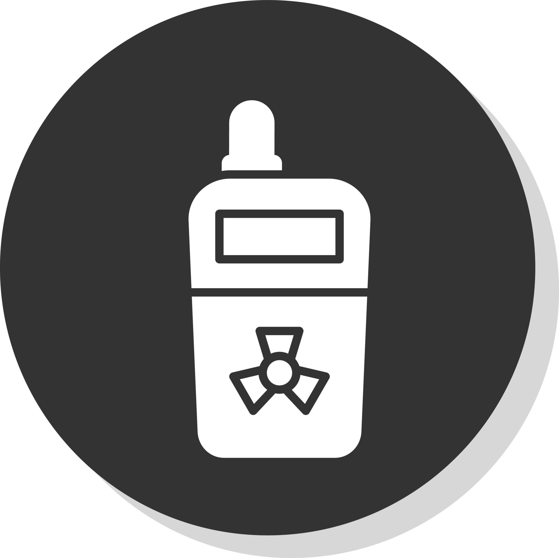 Radiation Detector Vector Icon Design 20139504 Vector Art At Vecteezy