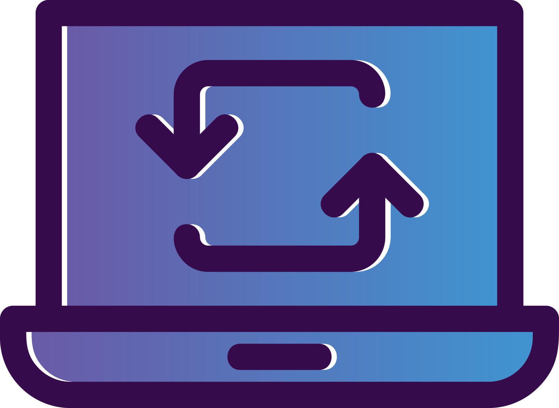 Data Synchronization Vector Icon Design 20140566 Vector Art at Vecteezy