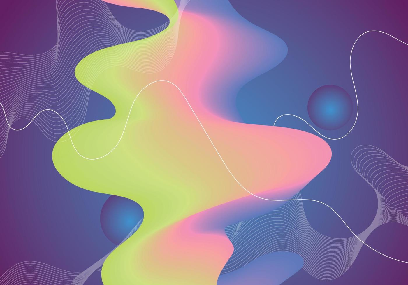 Free Gradient Colorful Template Banner With Gradient Color Design With
