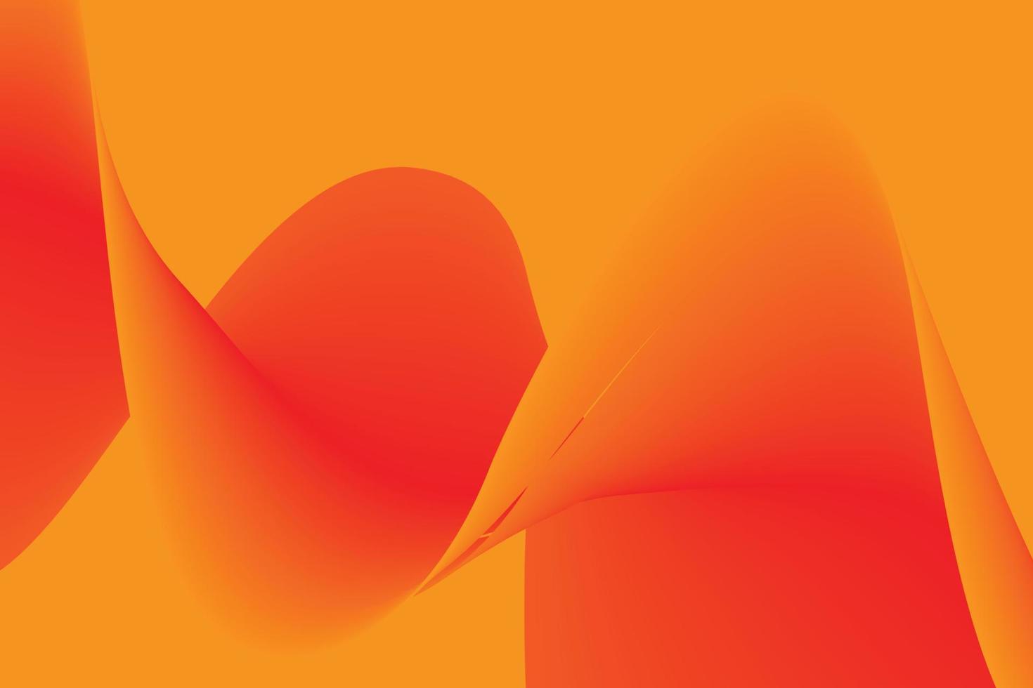 orange gradient wave abstract background. modern graphic for landing page and computer desktop ...