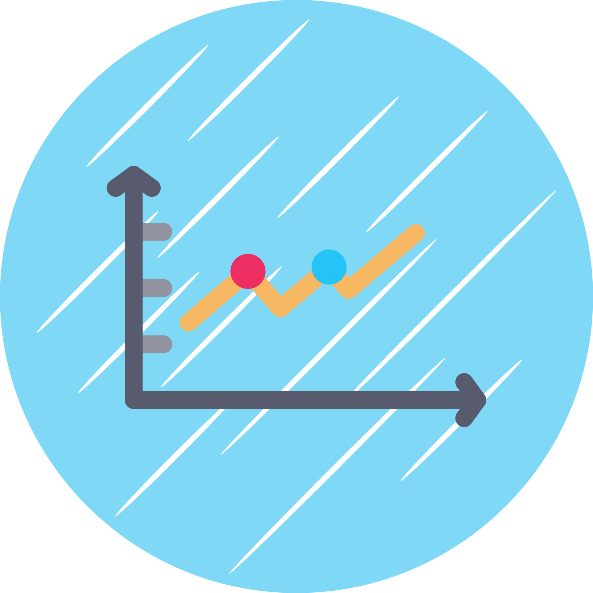 Trend Chart Vector Icon Design 20145364 Vector Art at Vecteezy