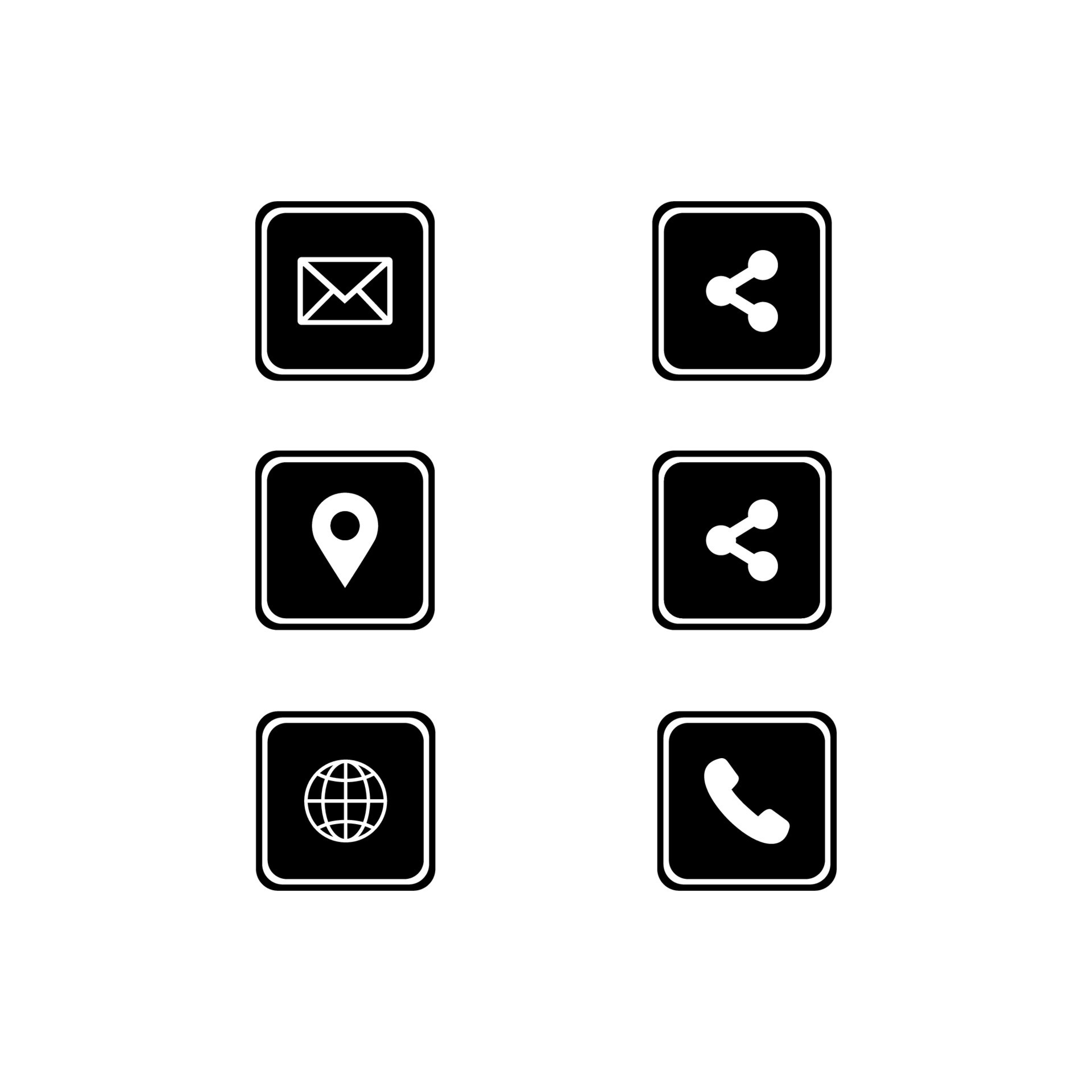 Icon Set For Contact 20146545 Vector Art At Vecteezy icon-set-for-contact-20146545-vector-art-at-vecteezy