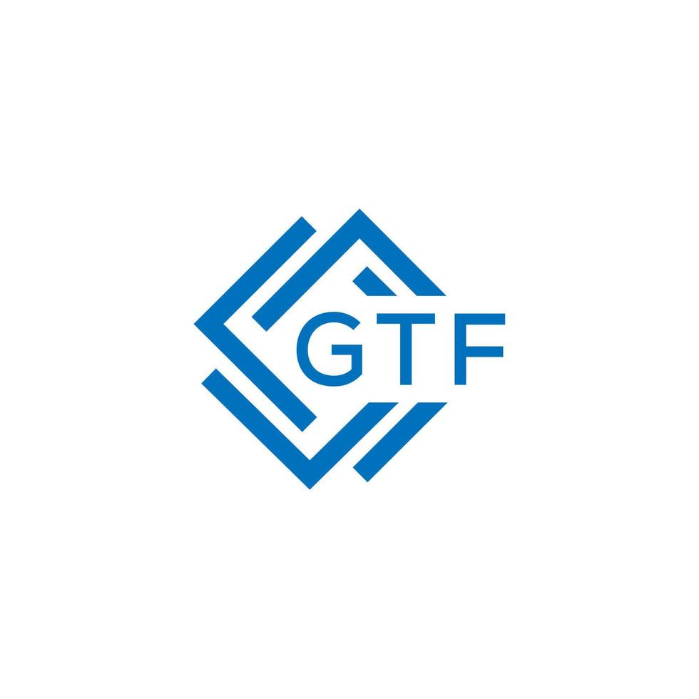 Ctf Letter Logo Design On White Background Ctf Creative Circle Letter