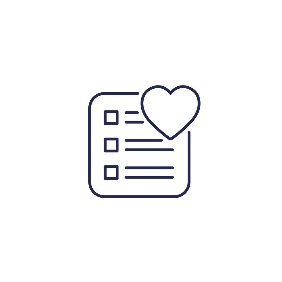 Wishlist Icon Vector Art, Icons, and Graphics for Free Download