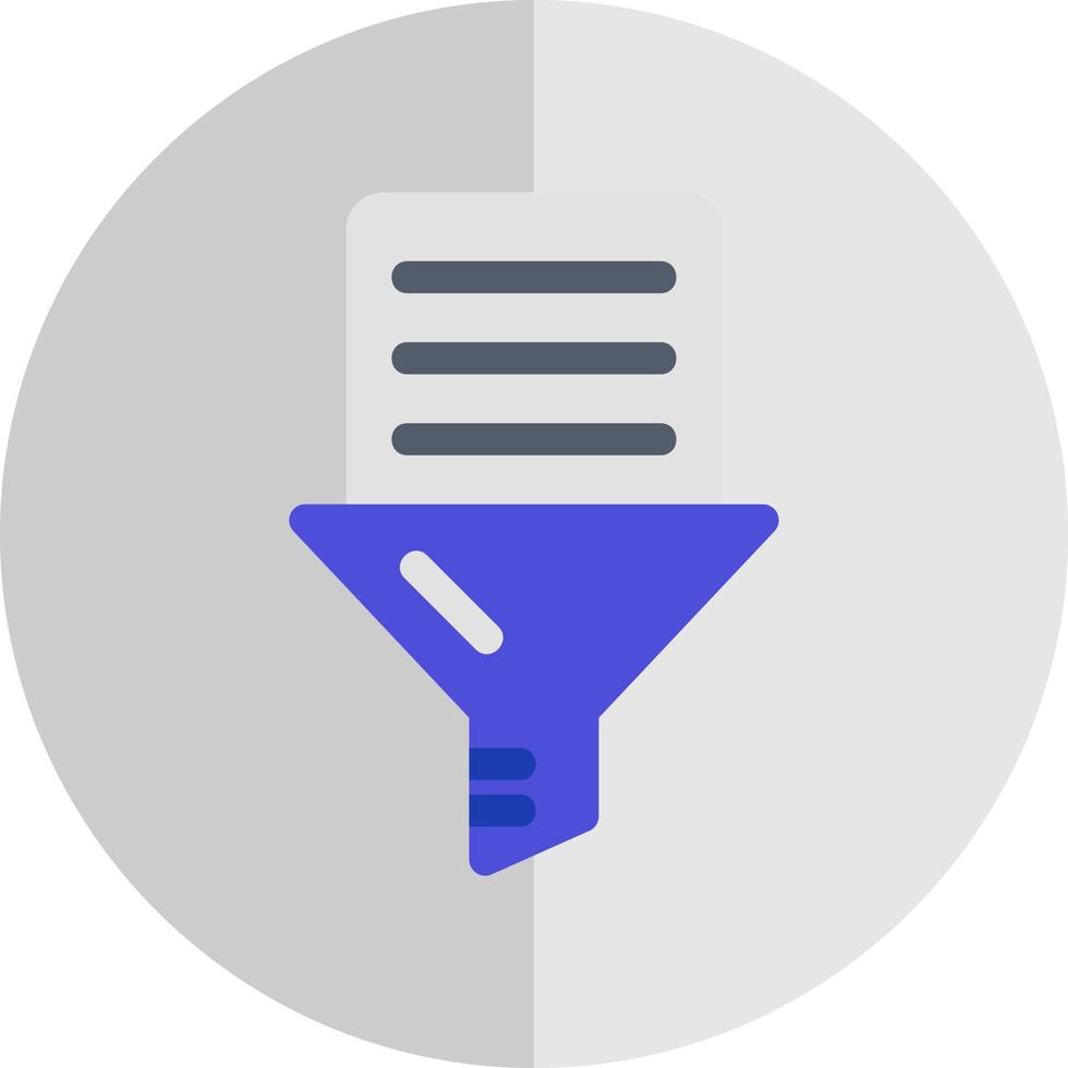 Data Filtering Vector Icon Design 20159867 Vector Art At Vecteezy