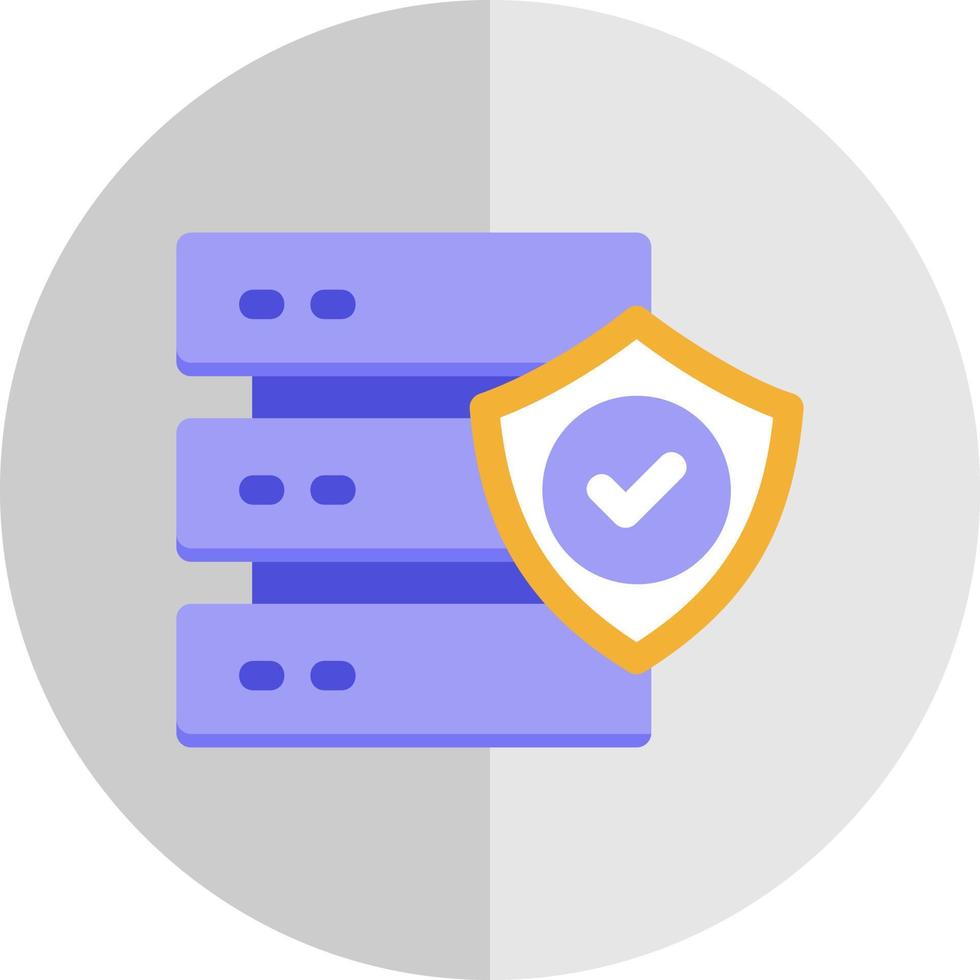 Secured Backup Vector Icon Design 20159950 Vector Art At Vecteezy